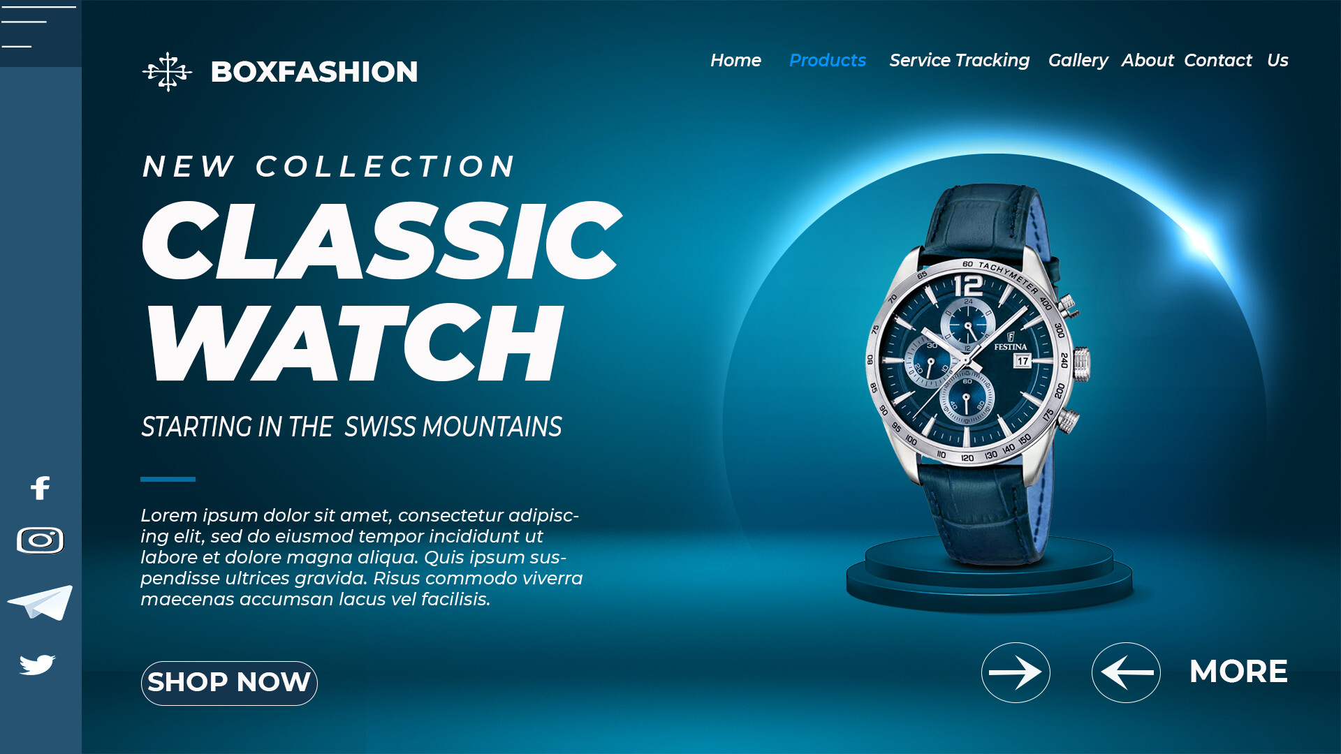 ArtStation - uxui watch design