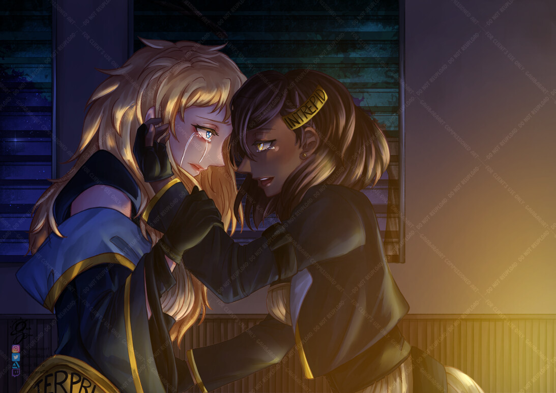 ArtStation - Intrepid's Decision and Enterprise's Tears