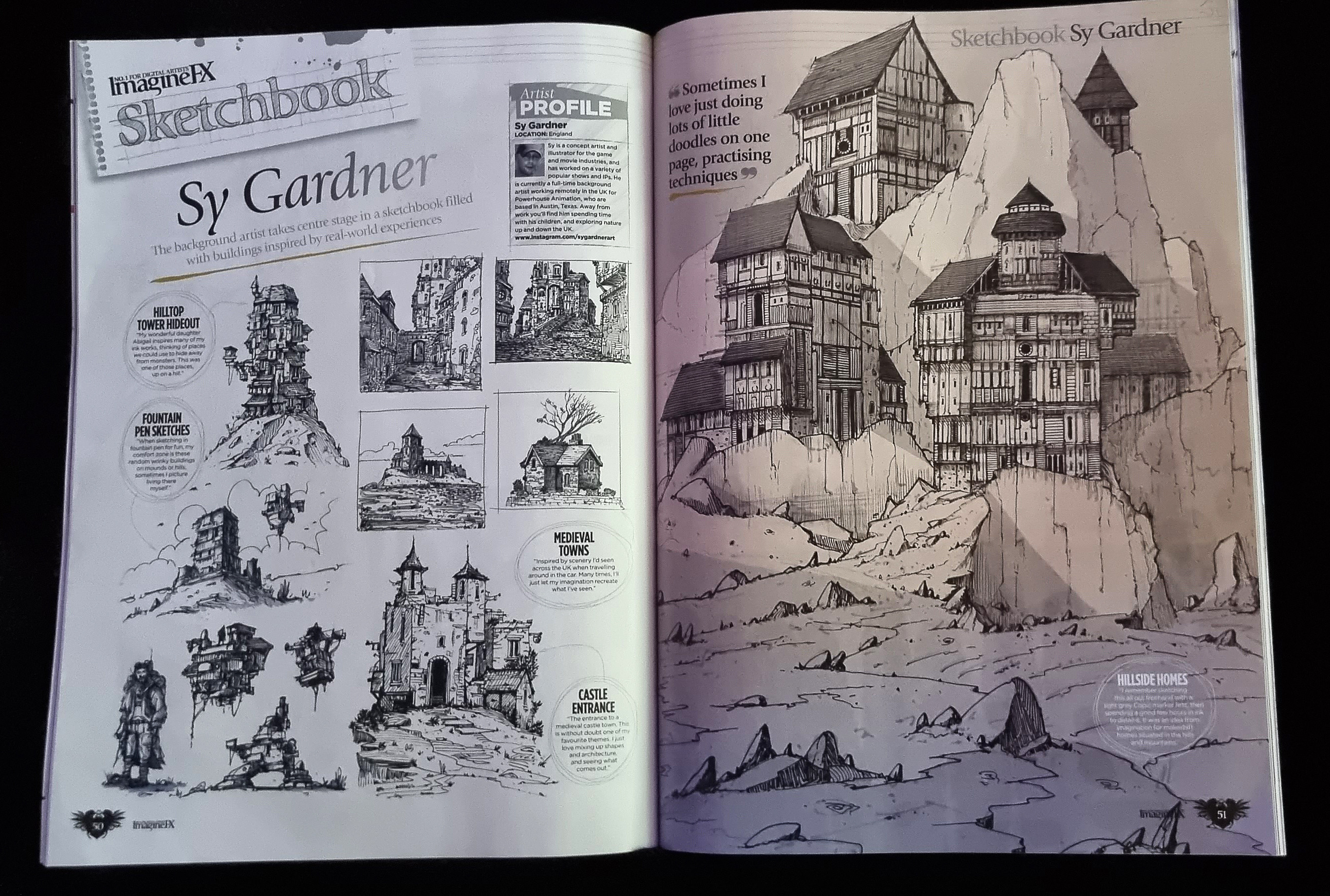 Sy Gardner - Artist, illustrator and musician - imagineFX sketchbook ...