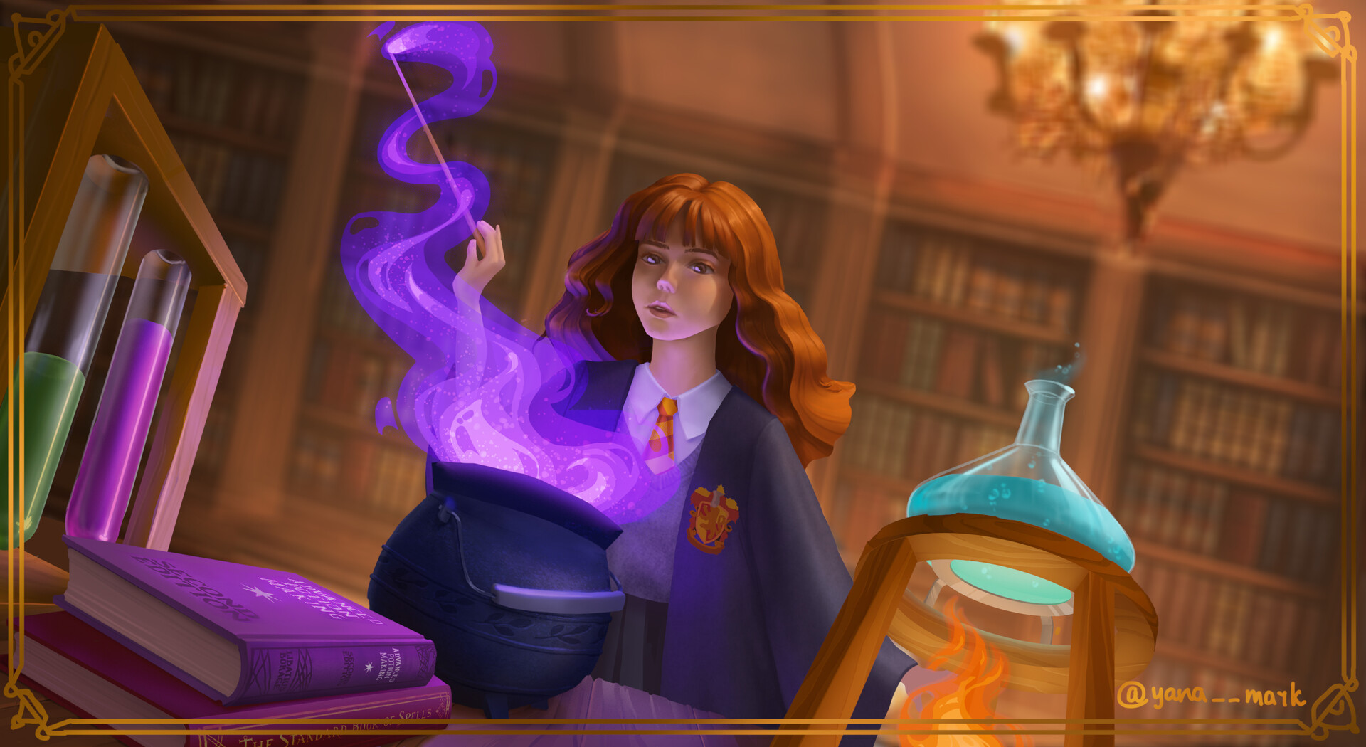 ArtStation - Hermione Fan art