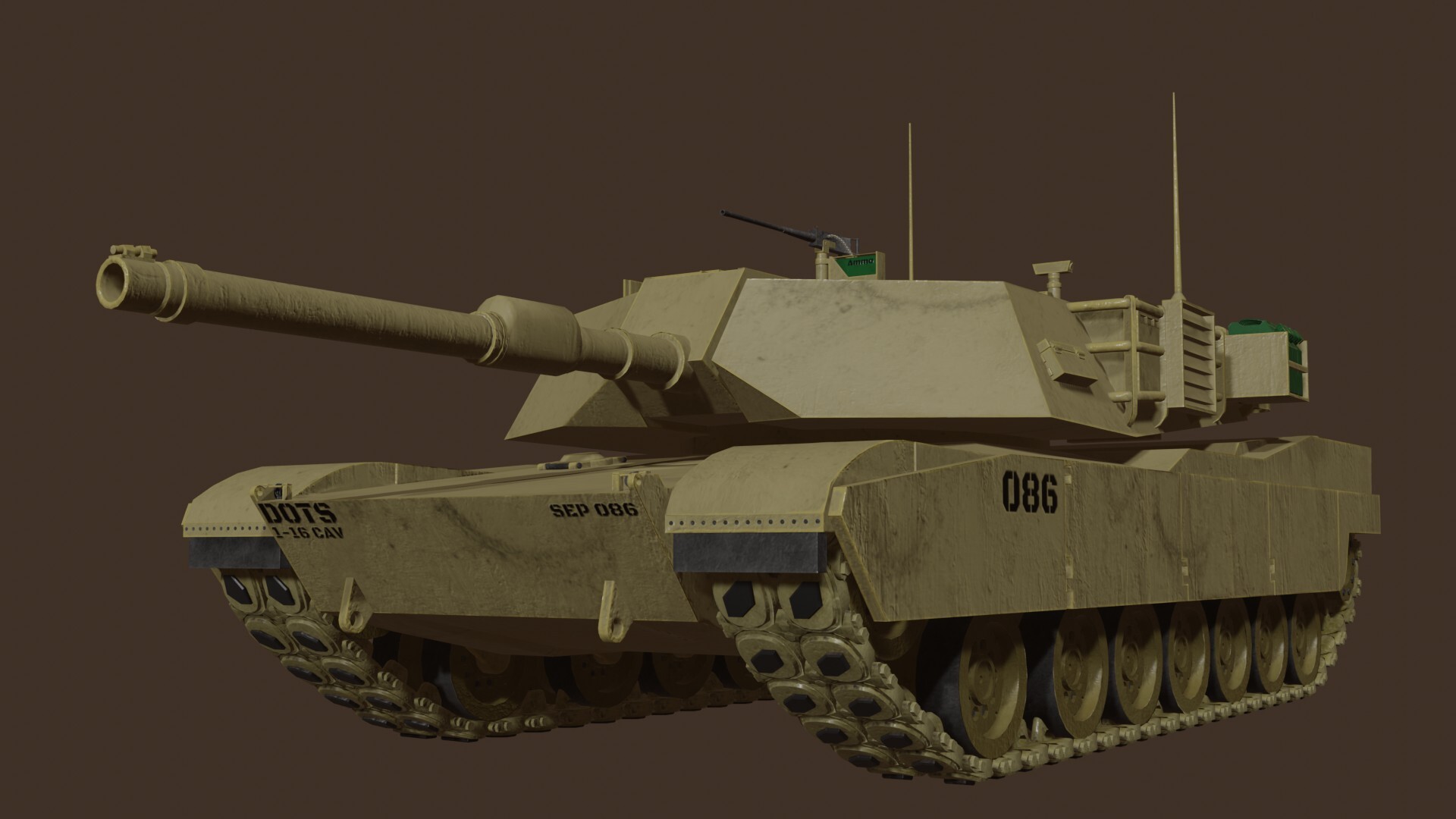 ArtStation - M1 Abrams