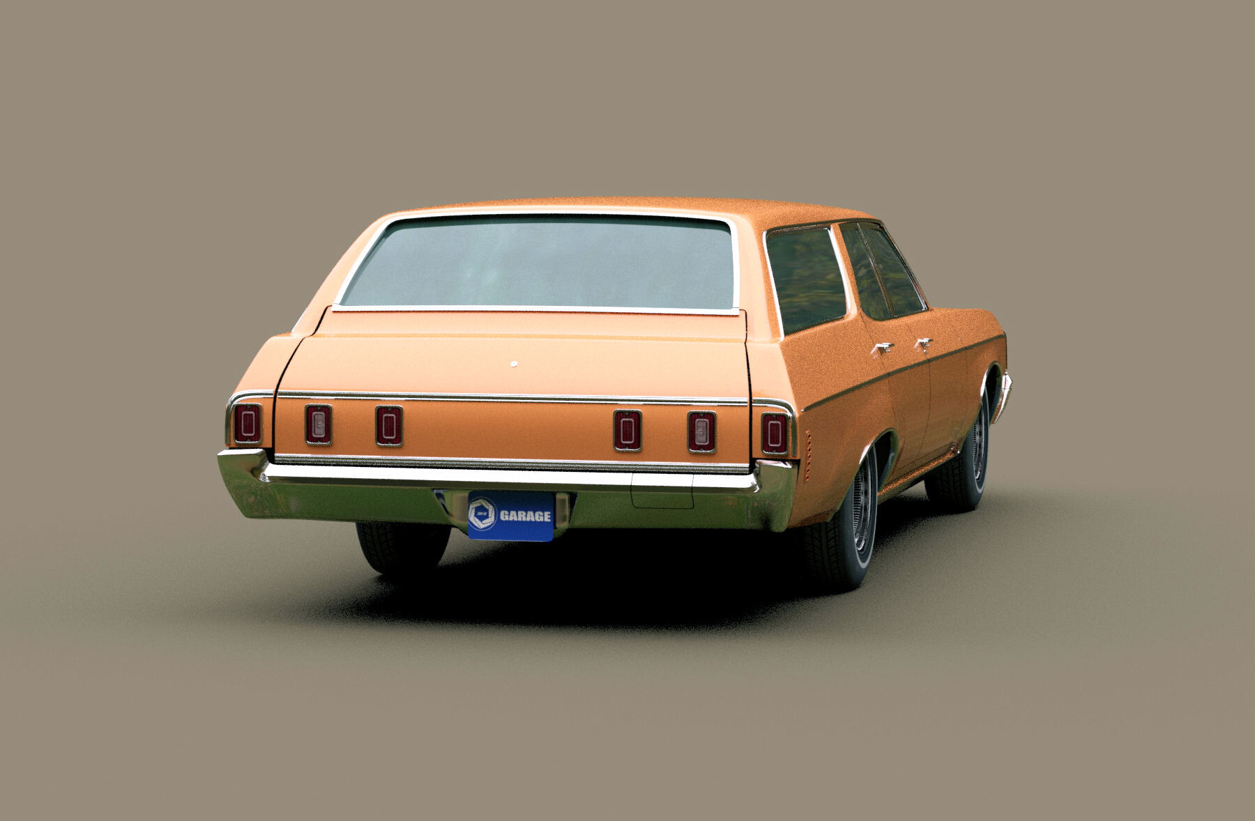 ArtStation - 70 impala wagon