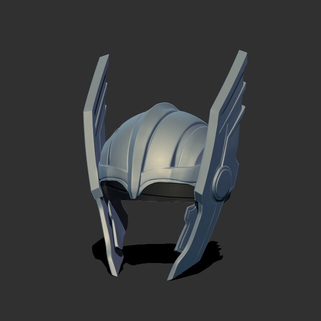 ArtStation - Thor: Ragnarok - Thor's Helmet