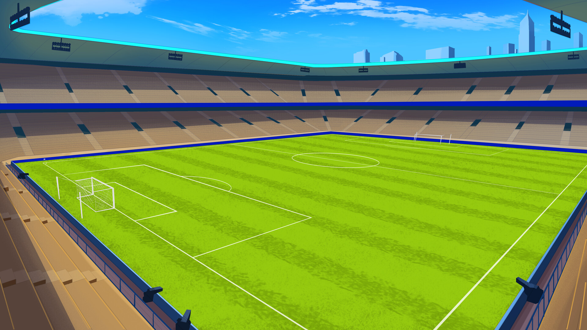 ArtStation - Football Stadium