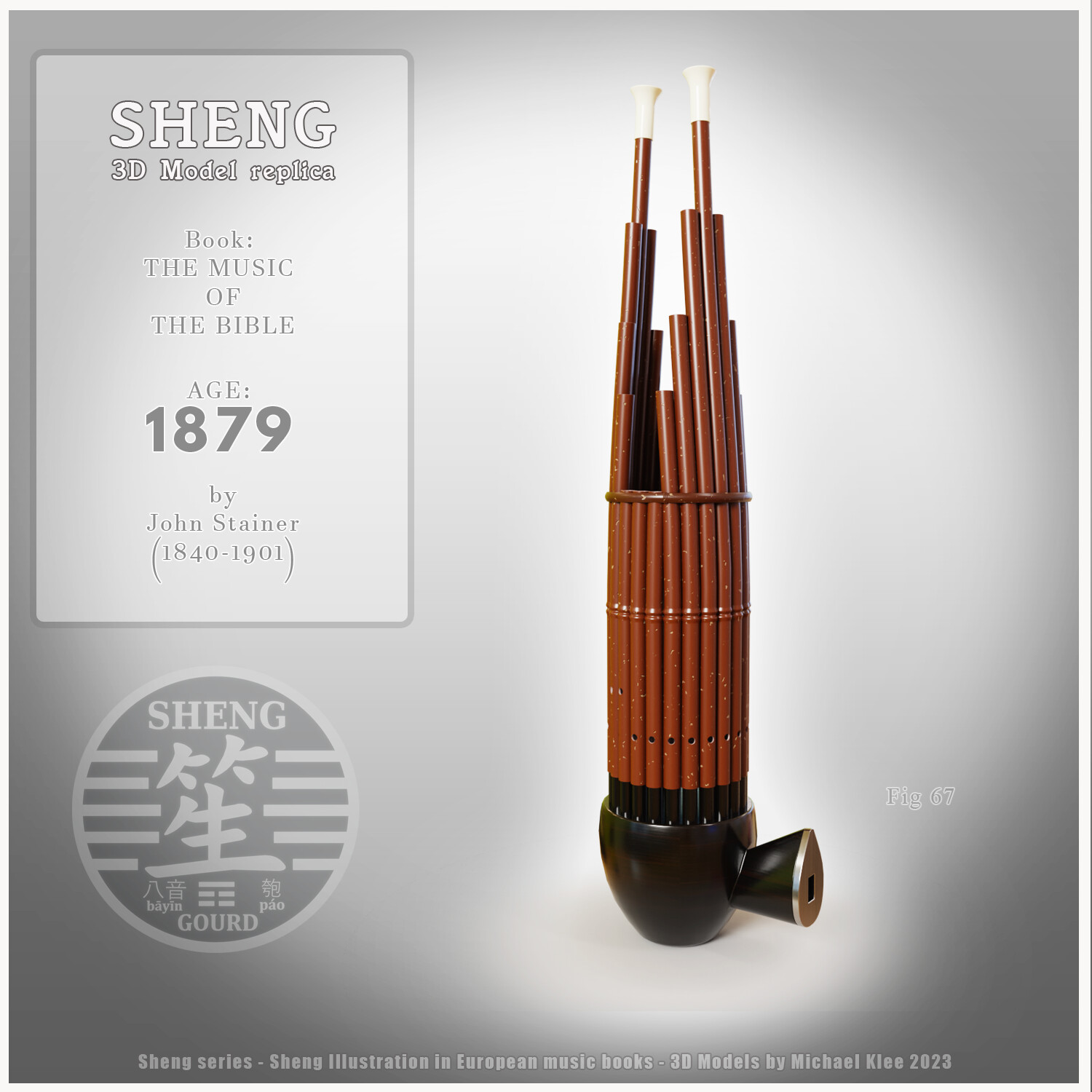 Michael Klee - Sheng 笙 series - illustrations in European music books ...