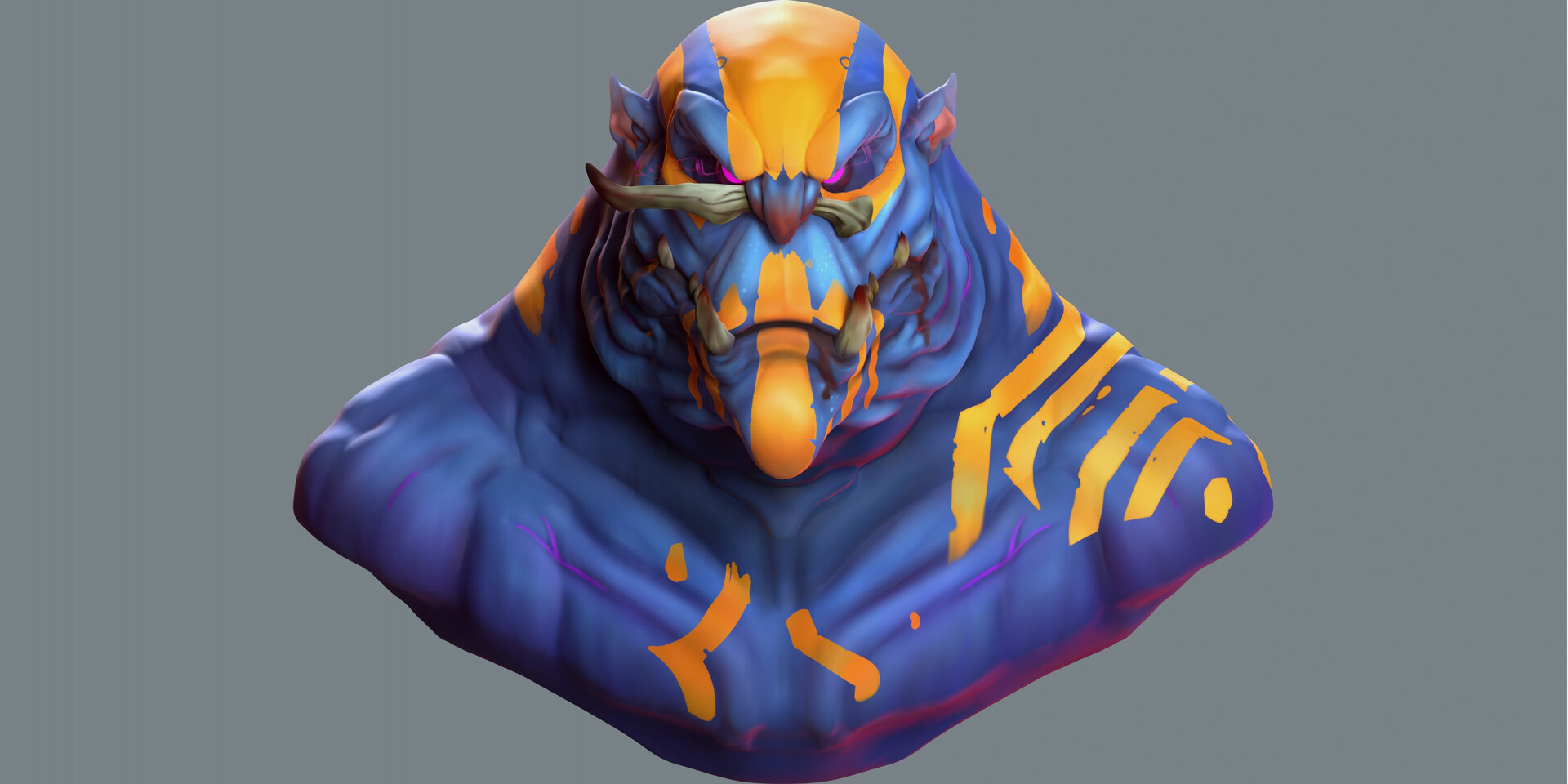 ArtStation - Ogre Portrait