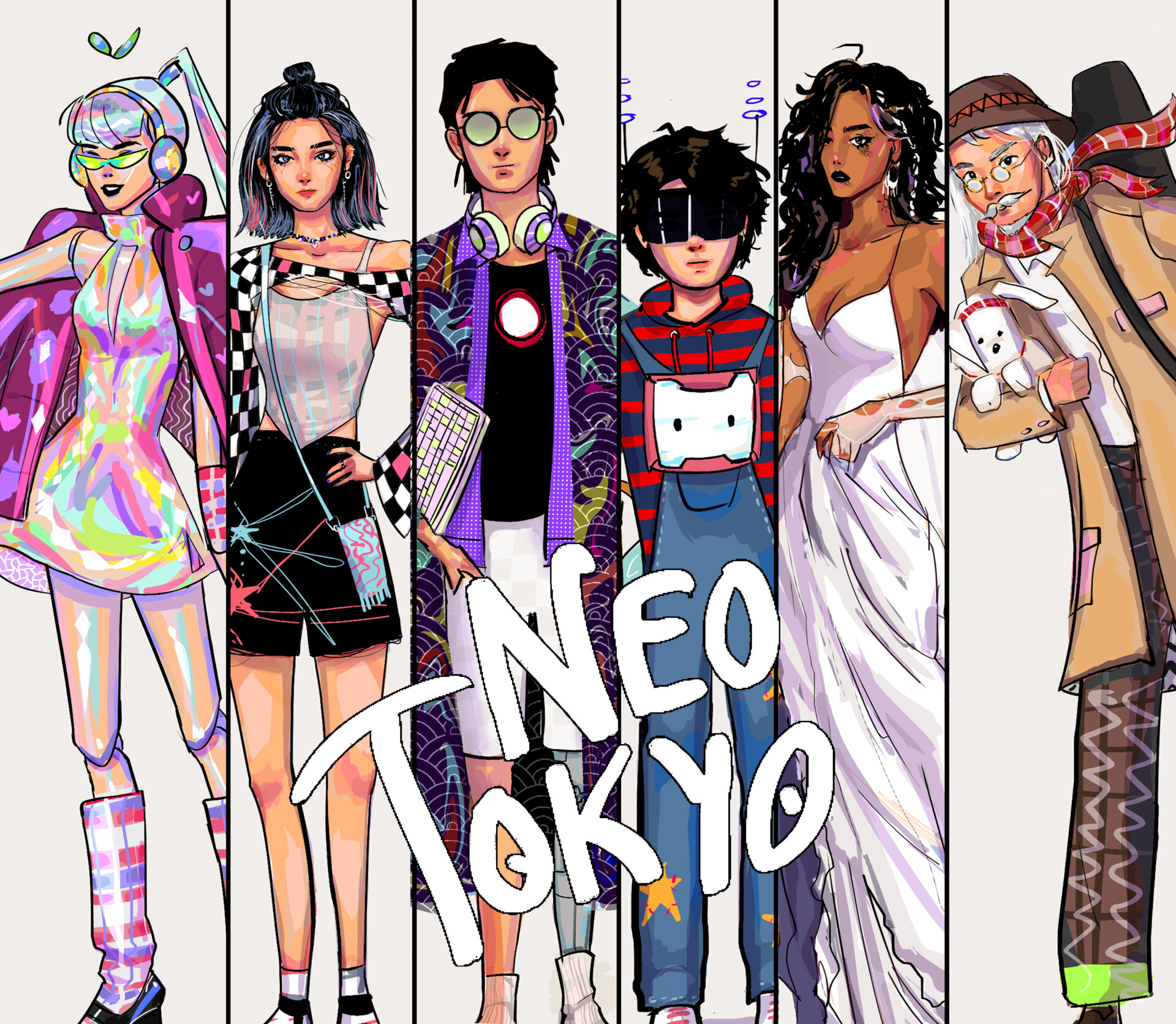 ArtStation - Neo-Tokyo Character Designs