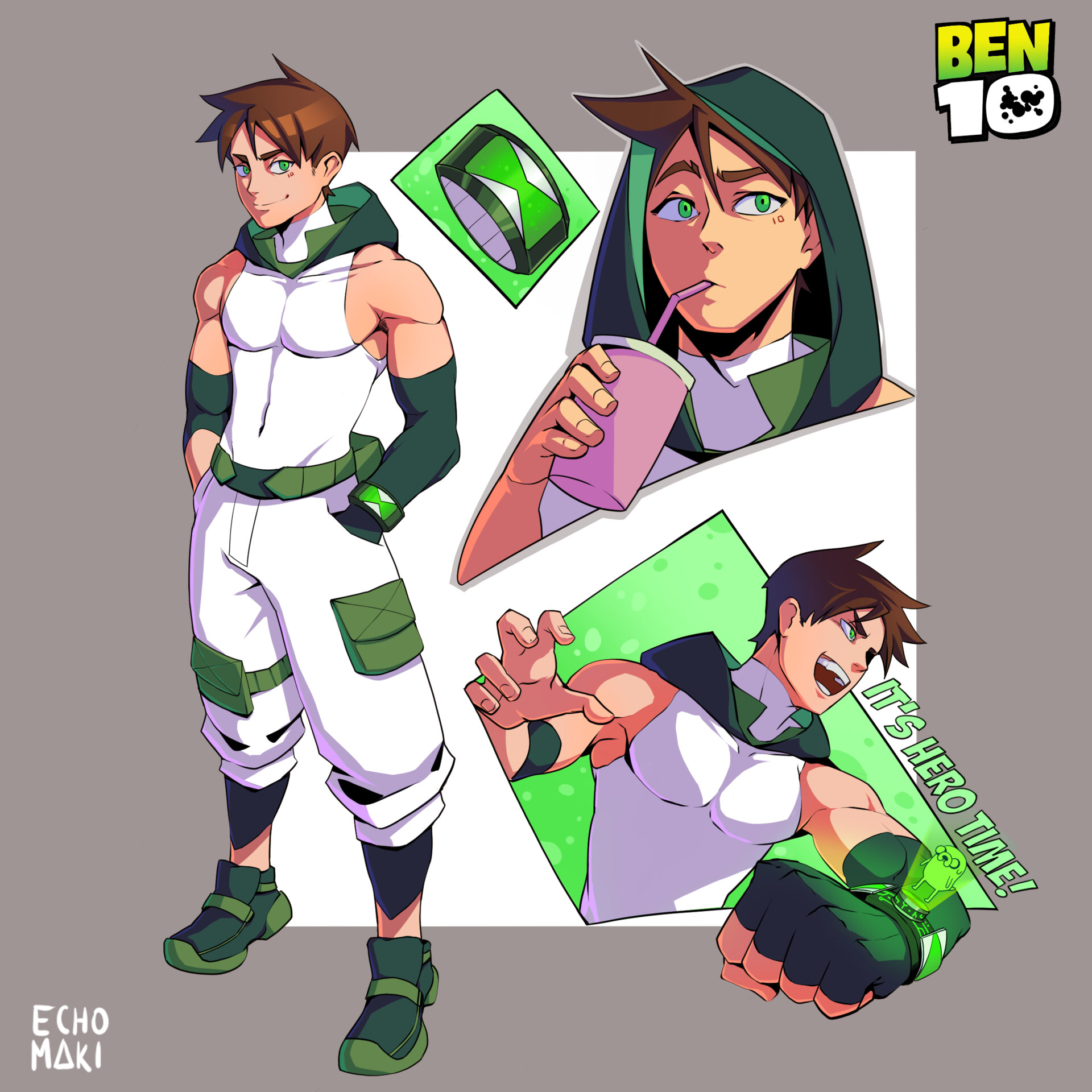 ArtStation - Ben10 Fan Art