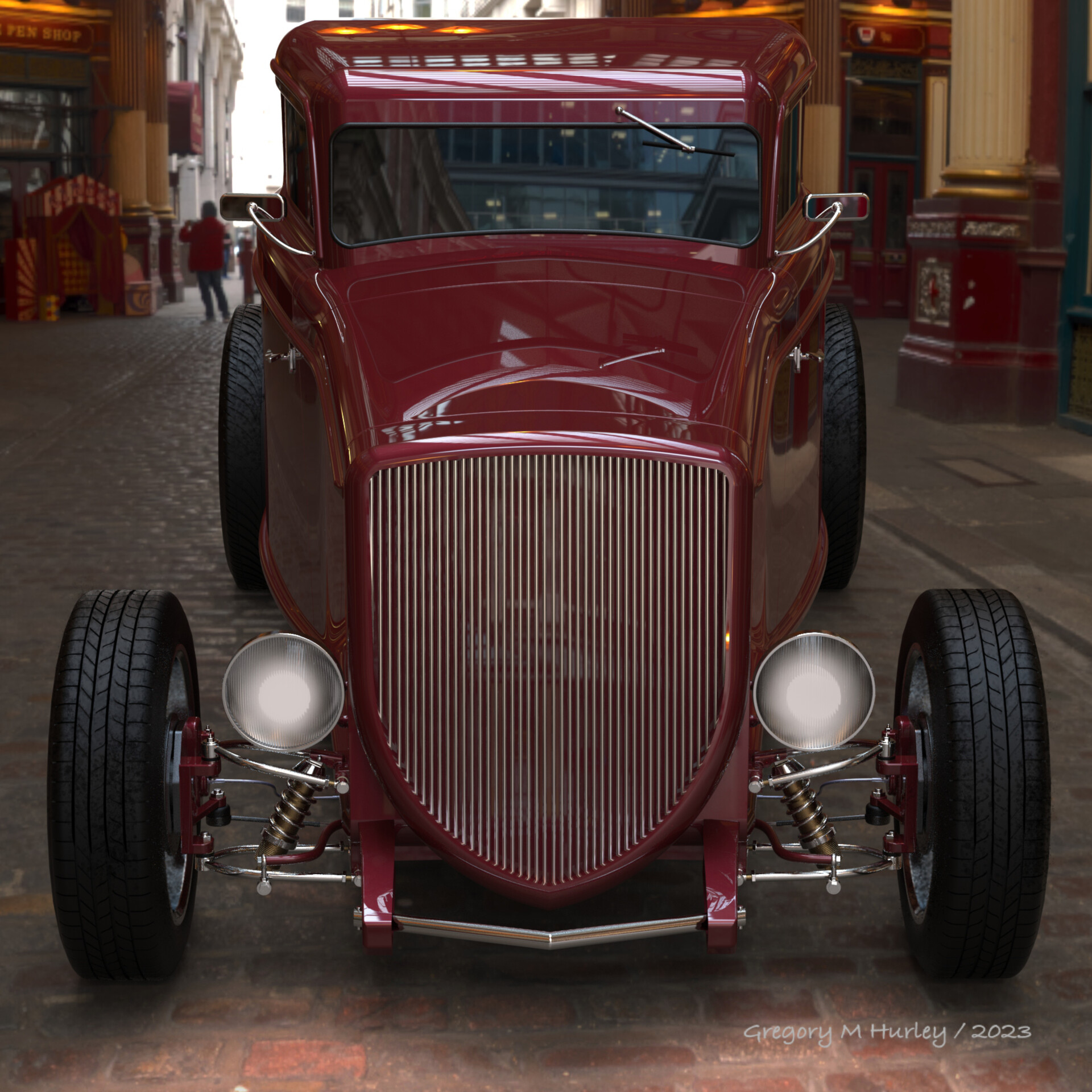 ArtStation - 32 Deuce Coupe