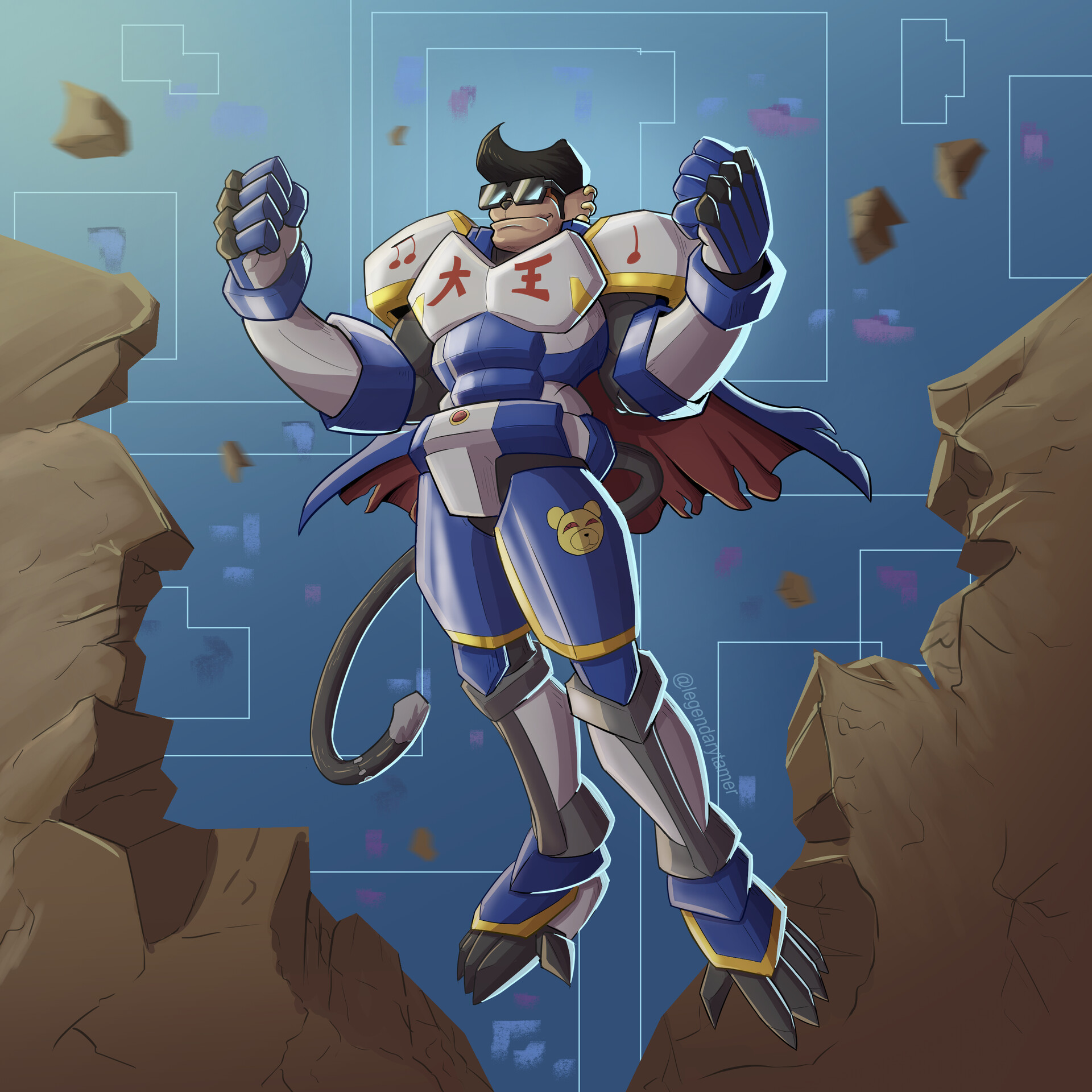 ArtStation - Etemon Royal Knight