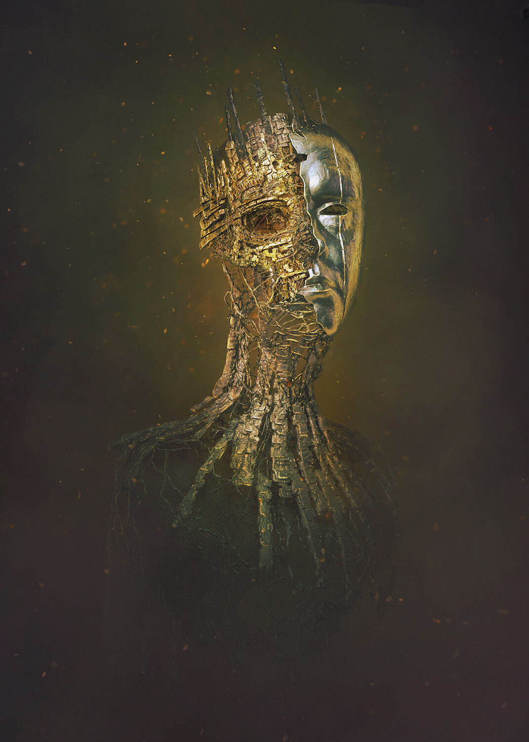 ArtStation - Construct of a Goledn Soul