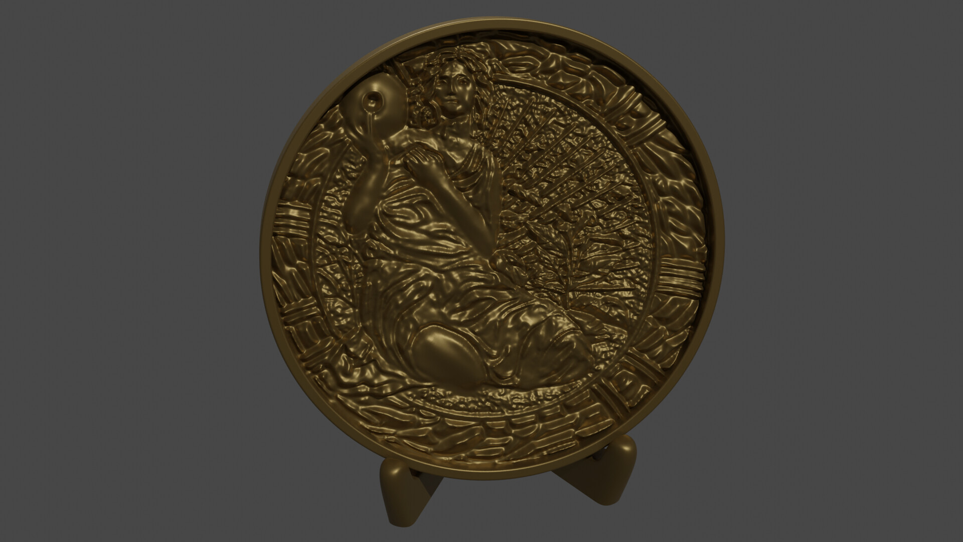 ArtStation - Medallions from Resident Evil 2 (Fan art)