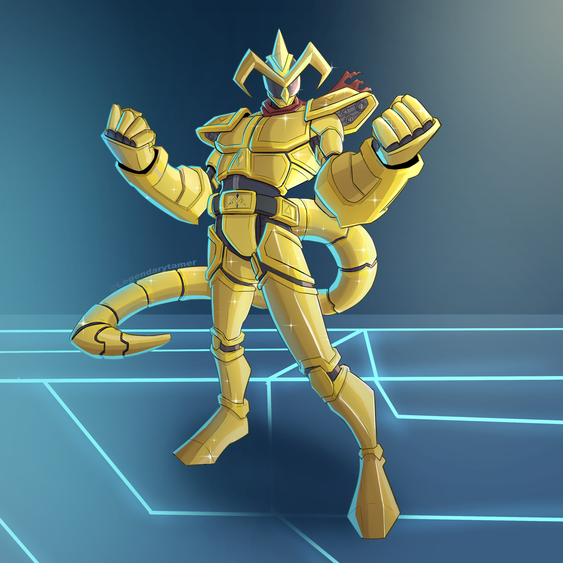 Magnamon And Rapidmon