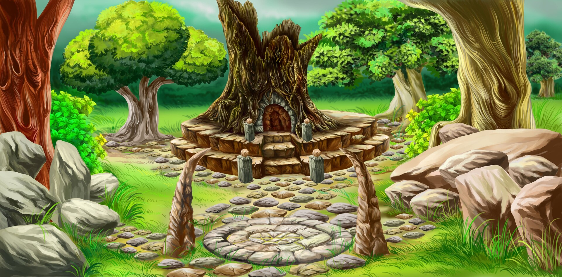 Subhajit Das - Illustration, Game Character Design, Background Design