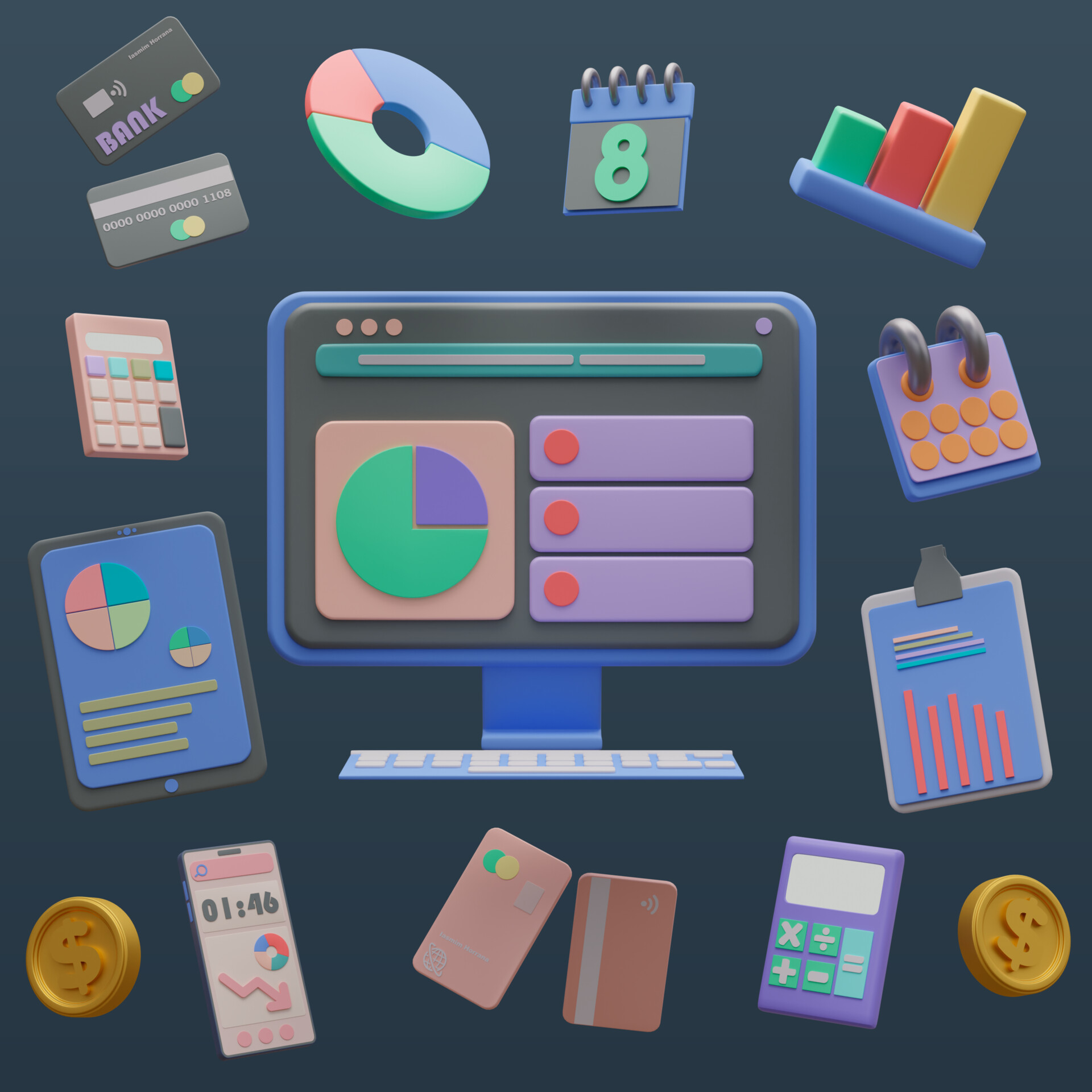 ArtStation - ICON set.