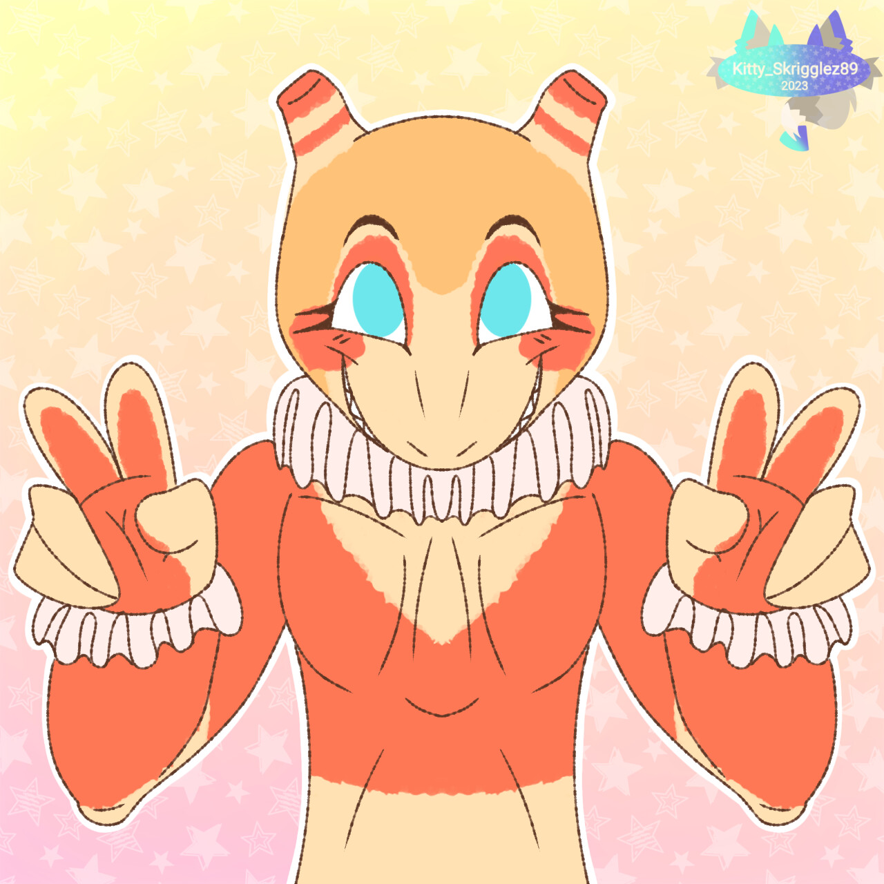 ArtStation - silly mewtwo art trade