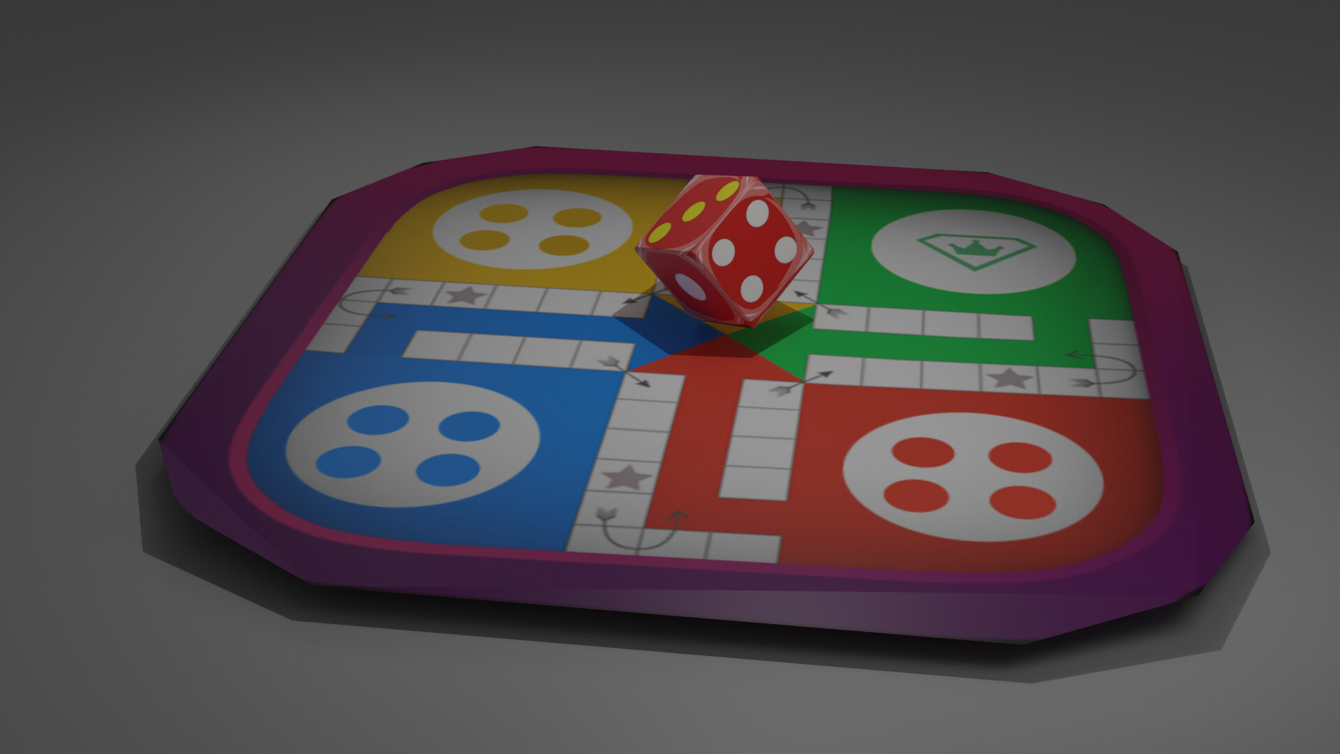 ArtStation - 3D Ludo Design