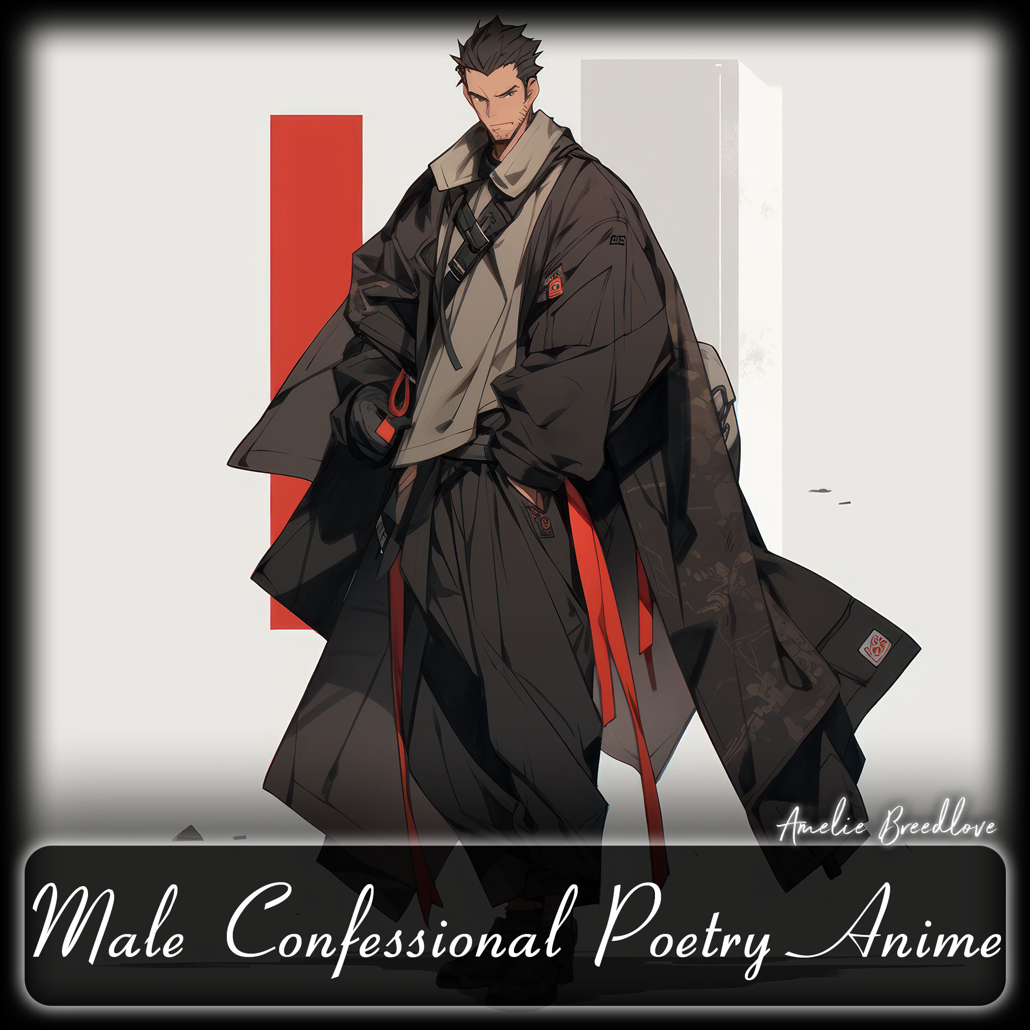 Amelie Anime - 200 Male Confessional Poetry Anime (Full Body) Reference ...