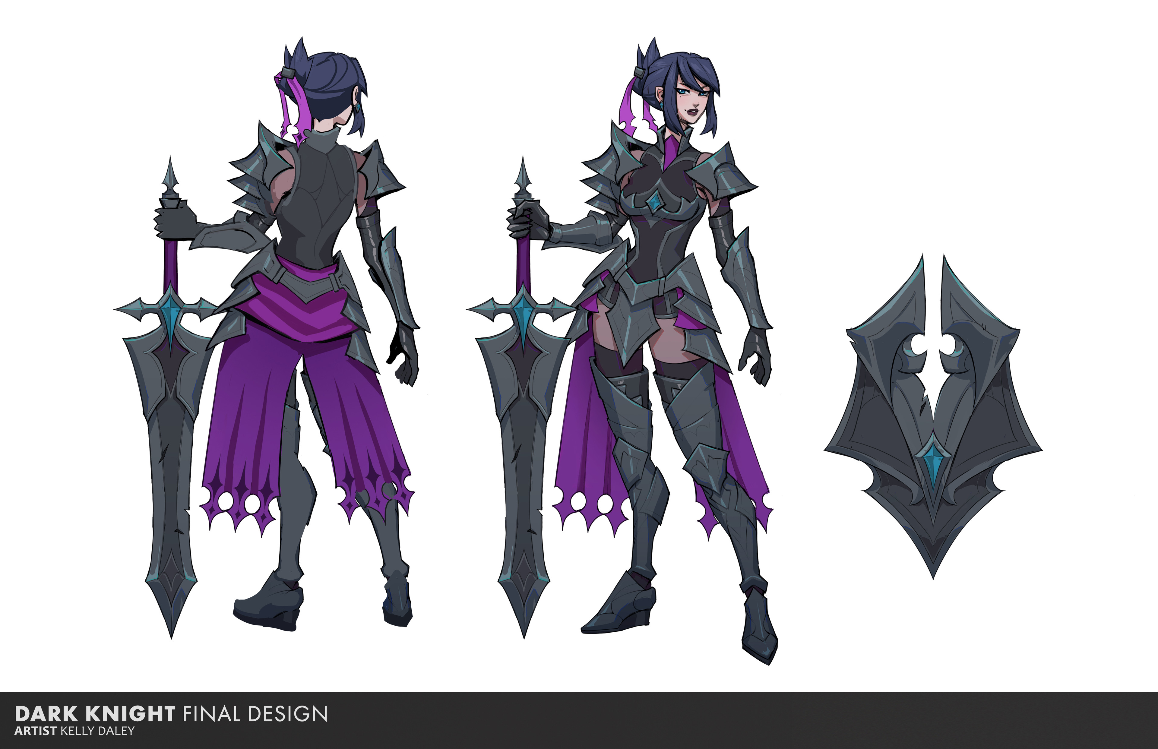 Kelly Daley Portfolio - Fantasy Character Lineup