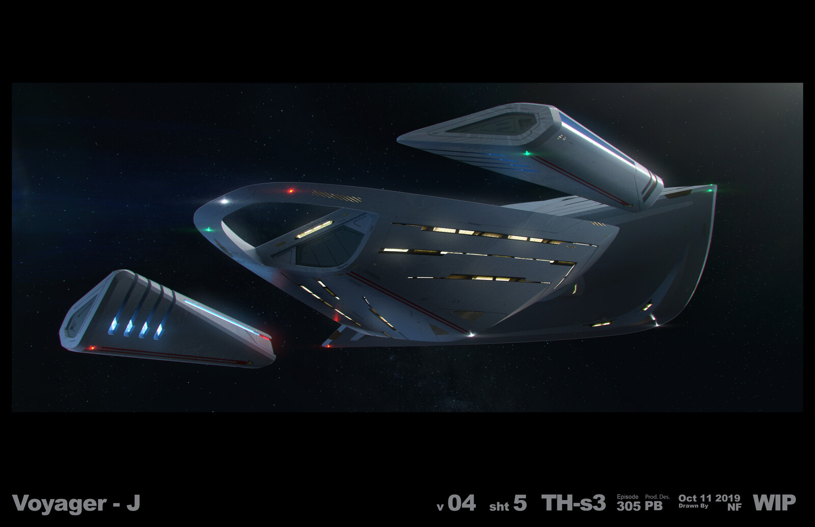 Ryan Dening - Star Trek: Discovery - Voyager J