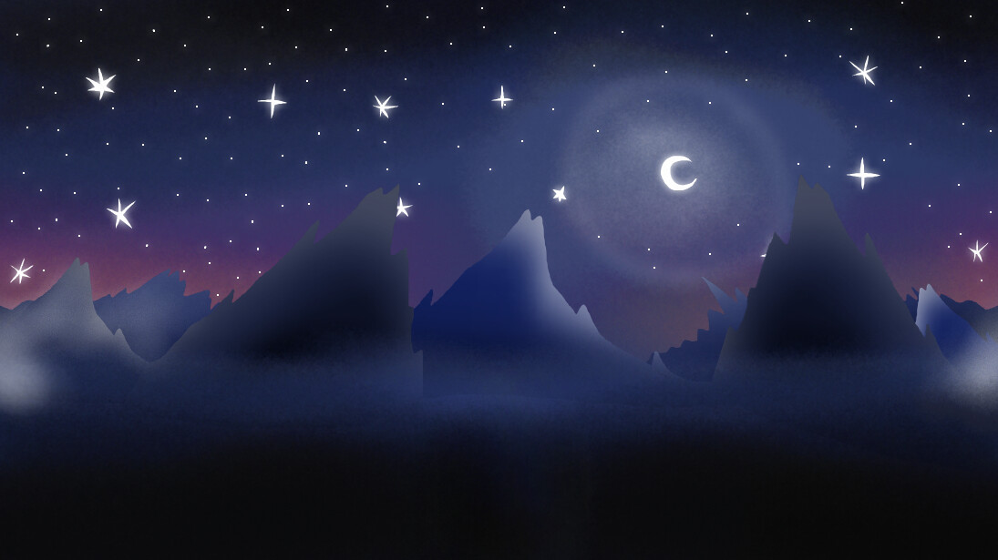 ArtStation - 2D background art