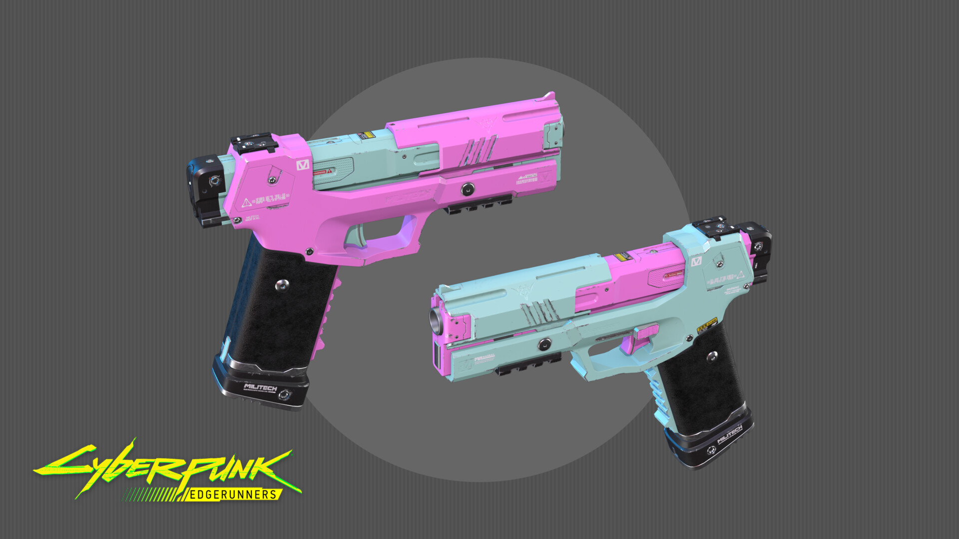 Militech M-76e Omaha - Cyberpunk 2077 - Download Free 3D model by ...