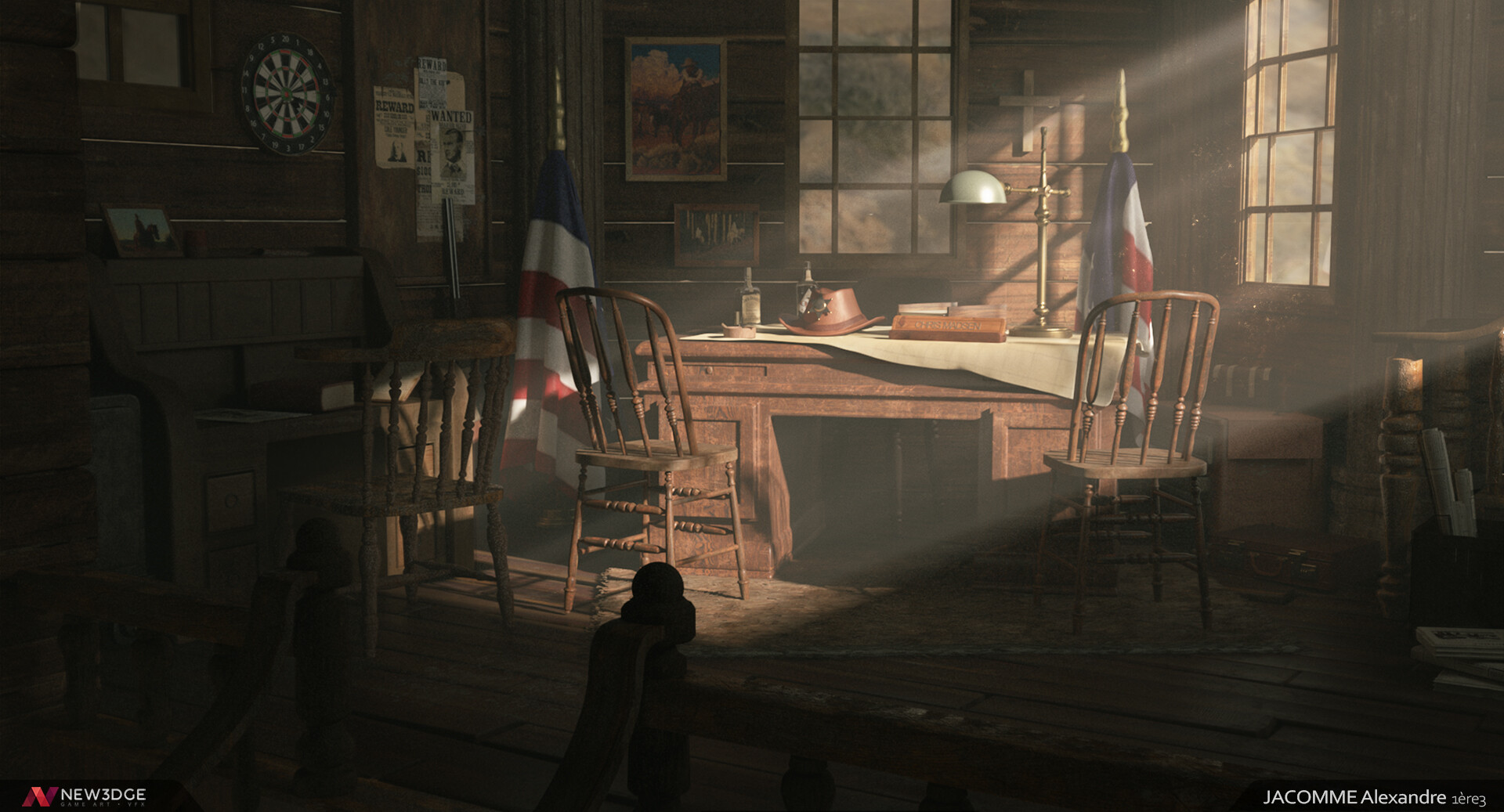 ArtStation - Sheriff Office