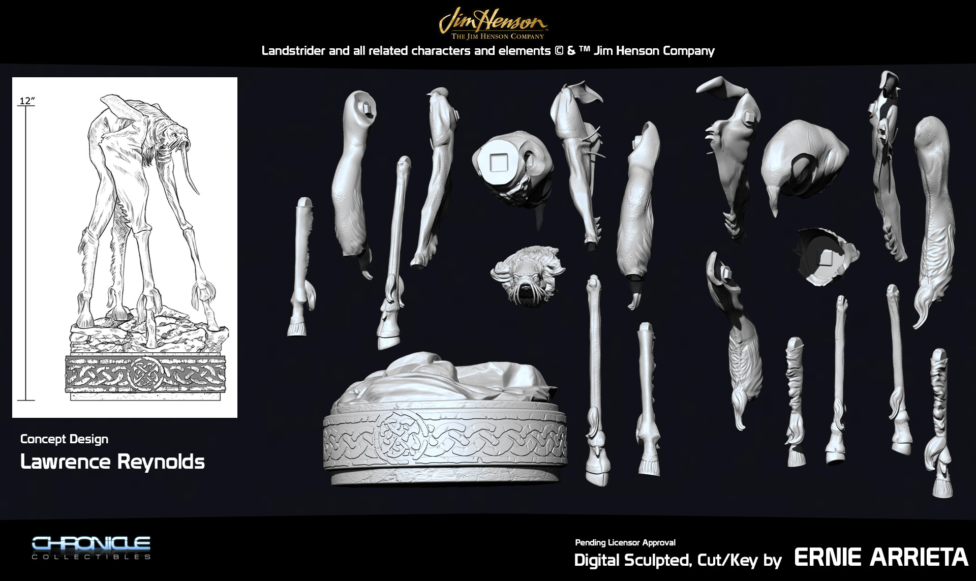 Animationink - Dark Crystal: 1:9 Scale - Landstrider - Completed for ...