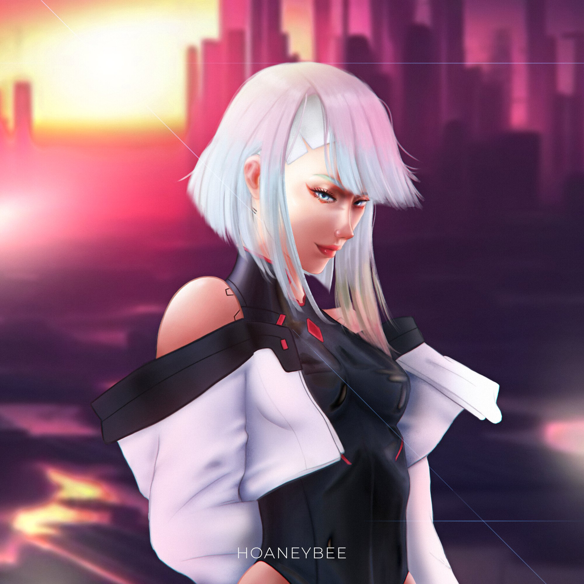 ArtStation - Lucy Cyberpunk