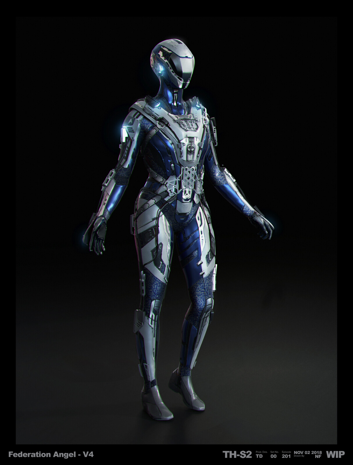 Ryan Dening - Star Trek: Discovery - Angel Suit