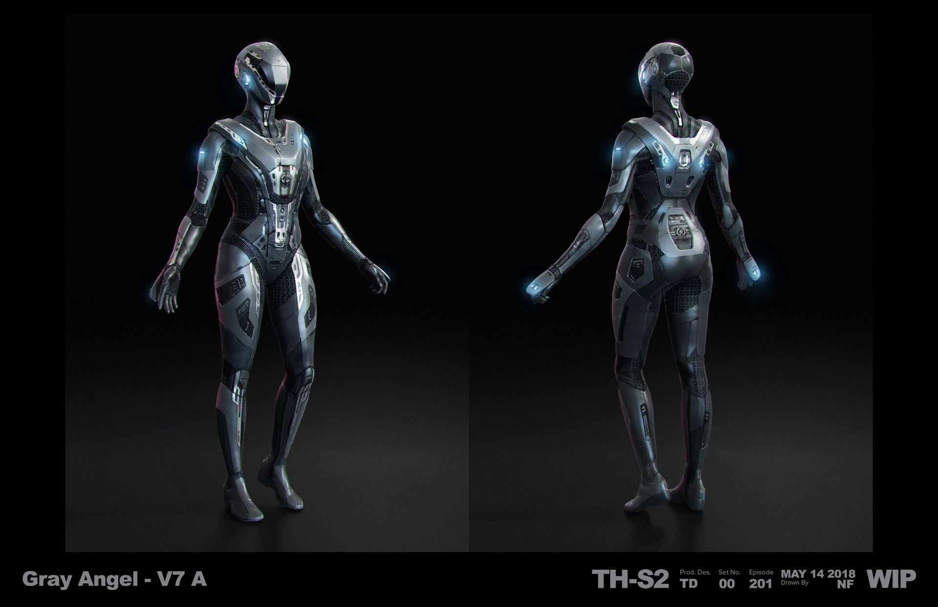 Ryan Dening - Star Trek: Discovery - Angel Suit