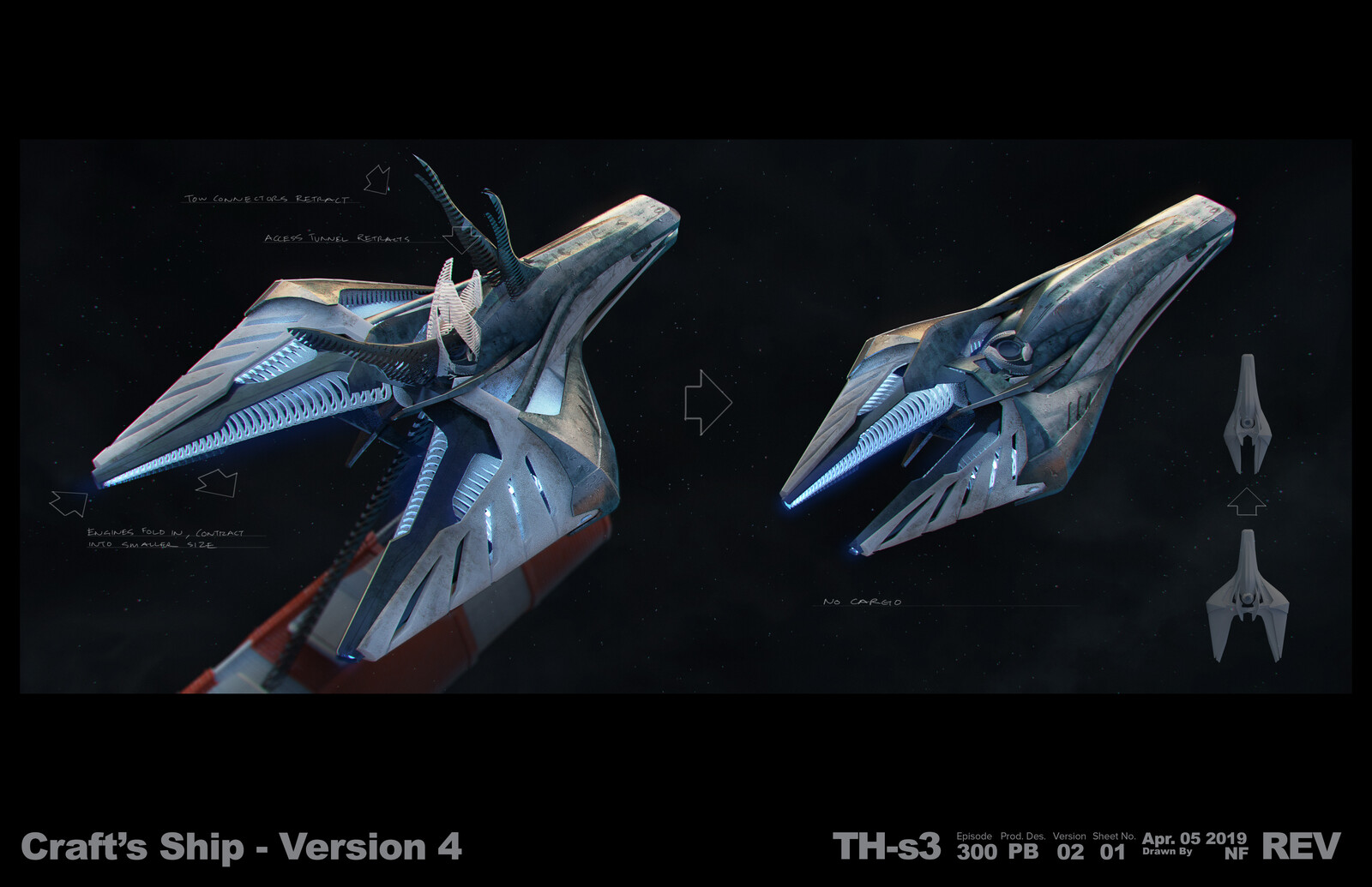 Ryan Dening - Star Trek: Discovery - Book's Ship