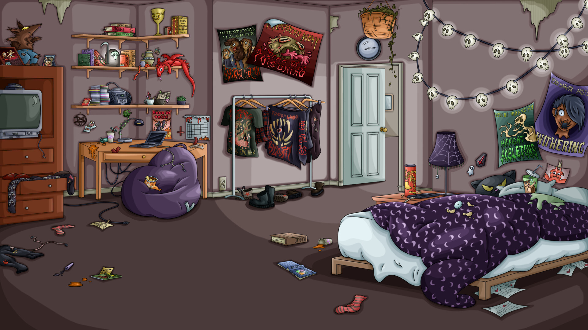 ArtStation - Teen Bedroom