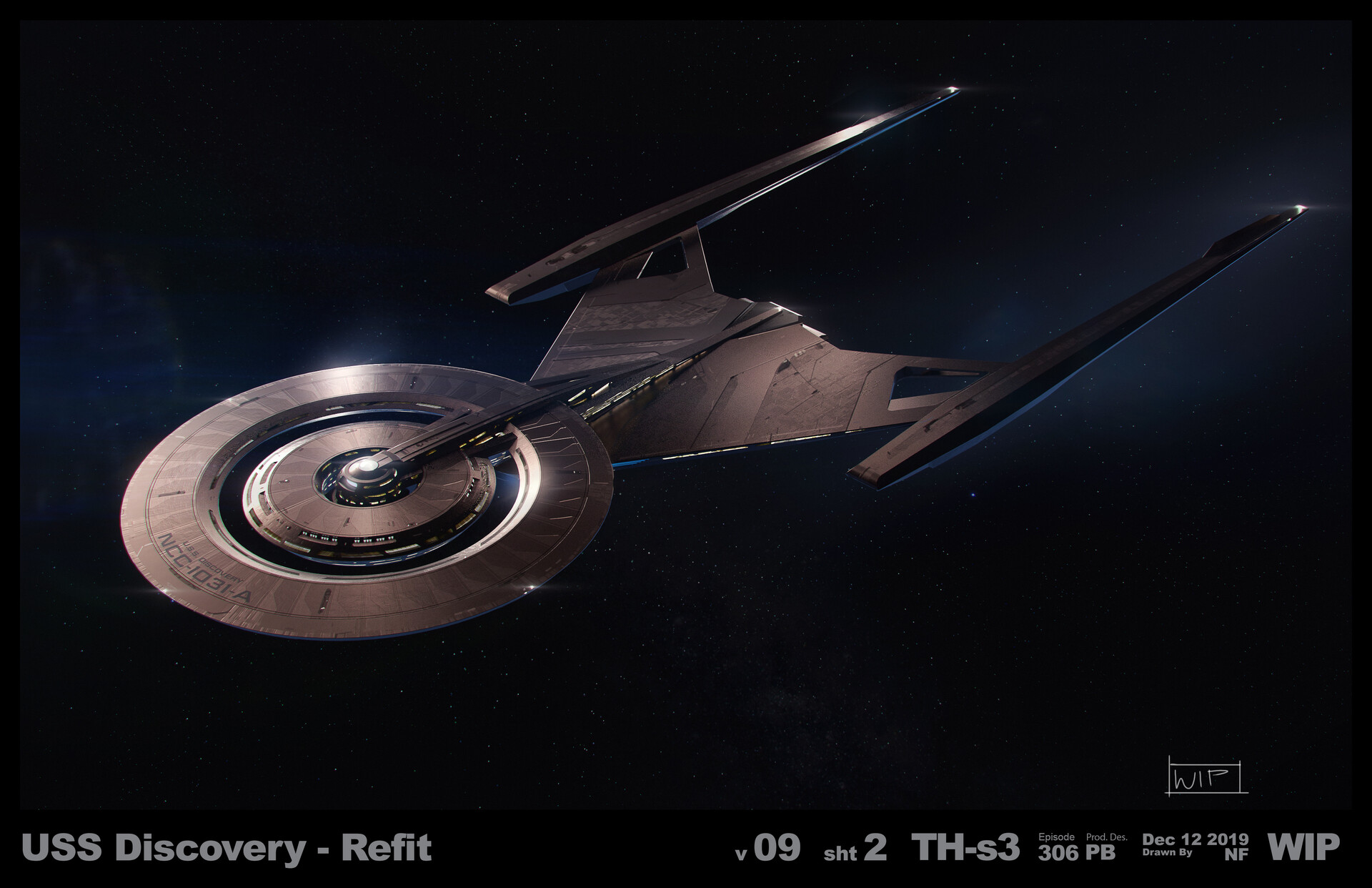 Ryan Dening - Star Trek: Discovery - Discovery Refit