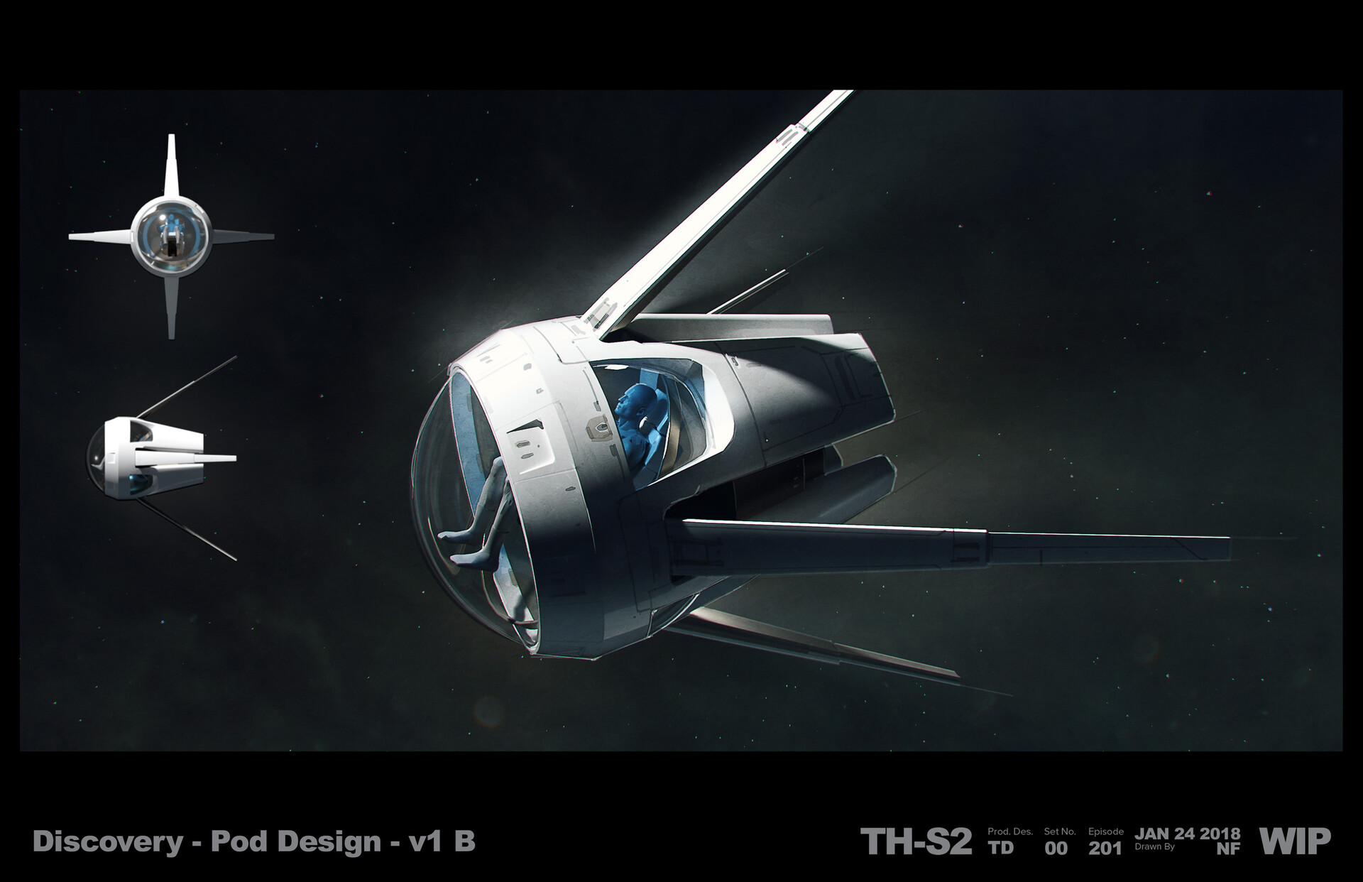 Ryan Dening - Star Trek: Discovery - Pod Design