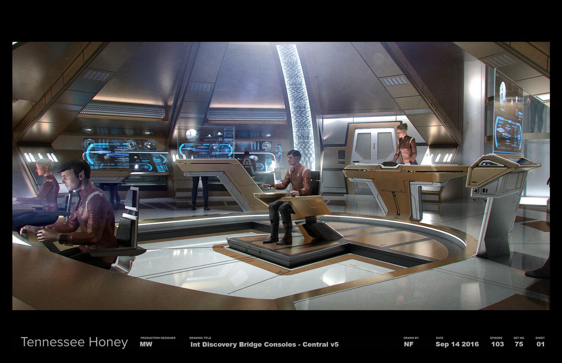 Ryan Dening - Star Trek: Discovery - Consoles