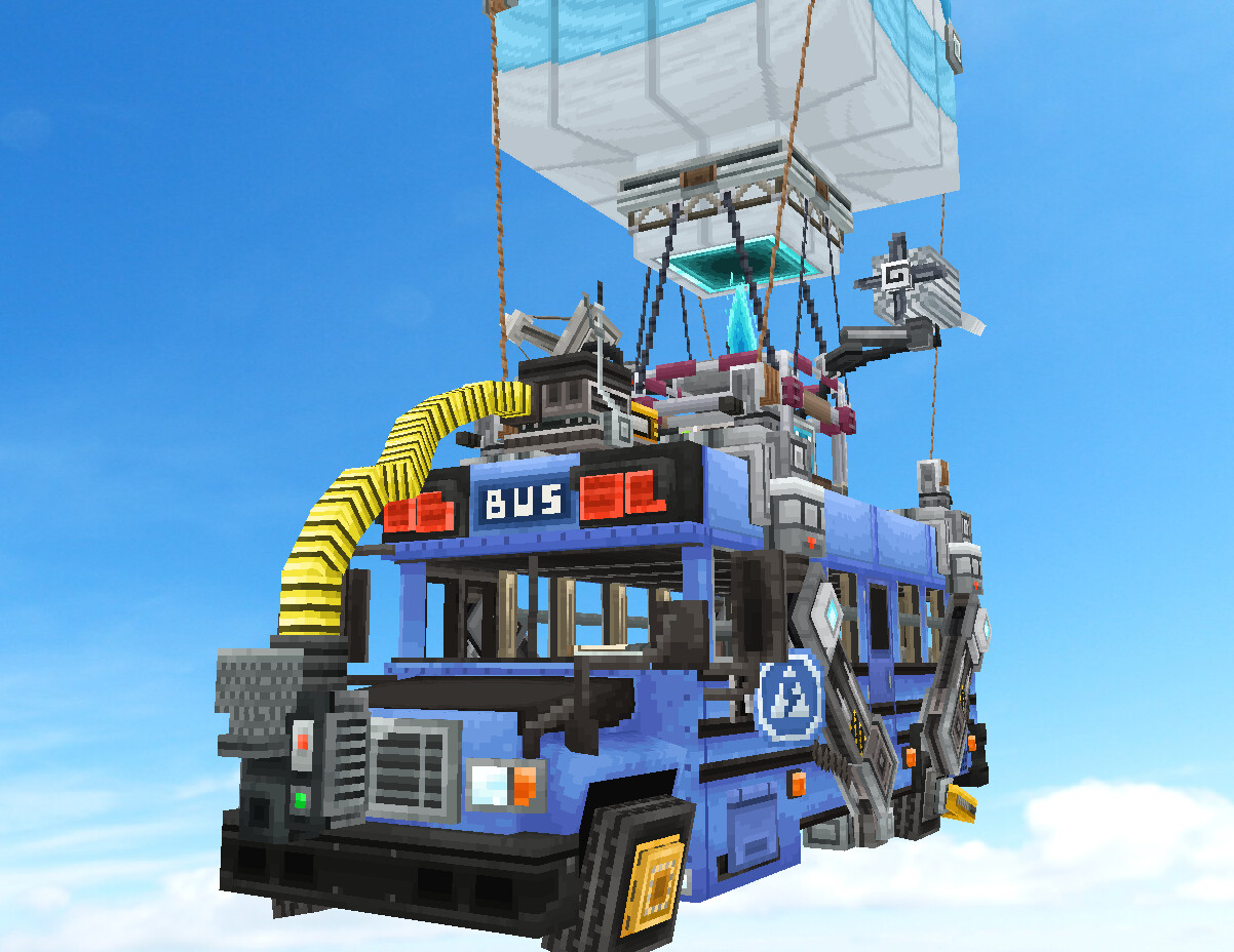 ArtStation - Fortnite Bus