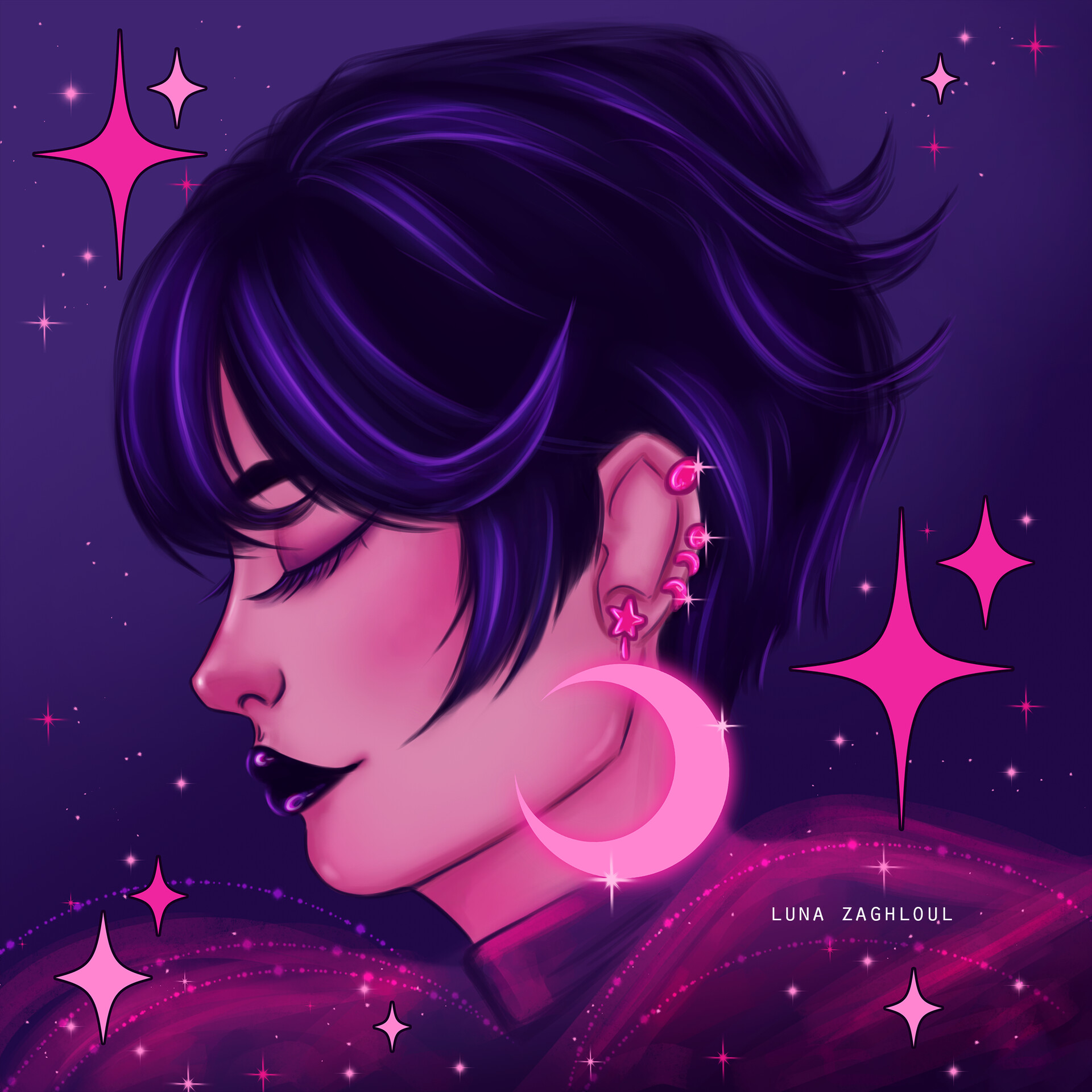 ArtStation - Moon Girl