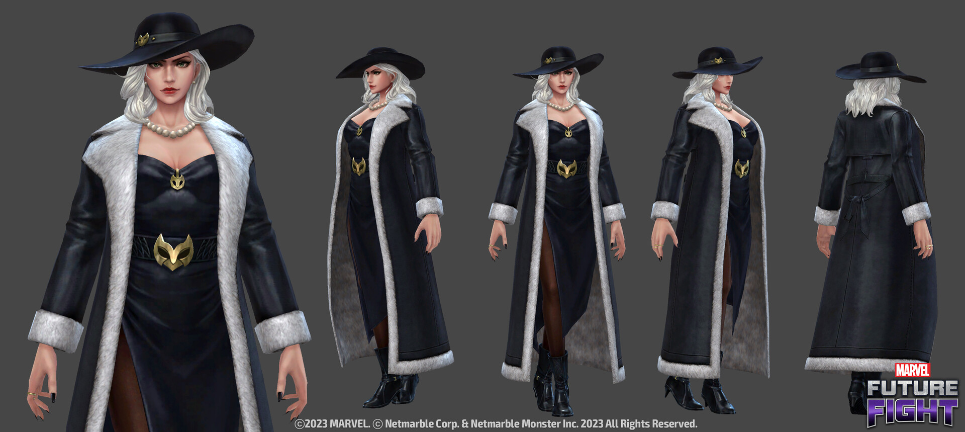 ArtStation - Marvel Future Fight : Winter Criminal : Black Cat