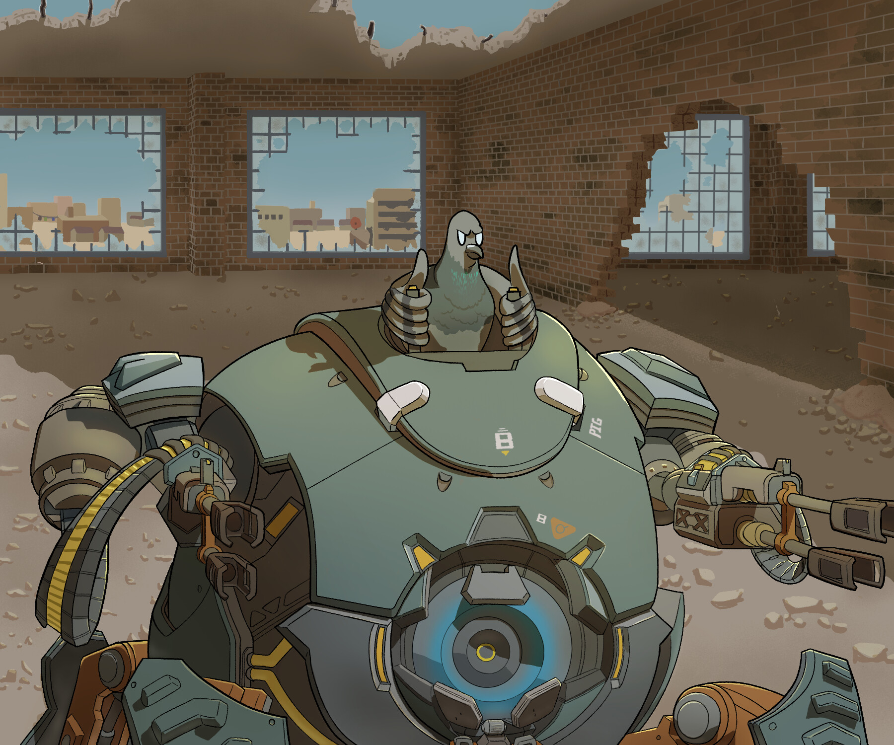 ArtStation - Pigeon Ball