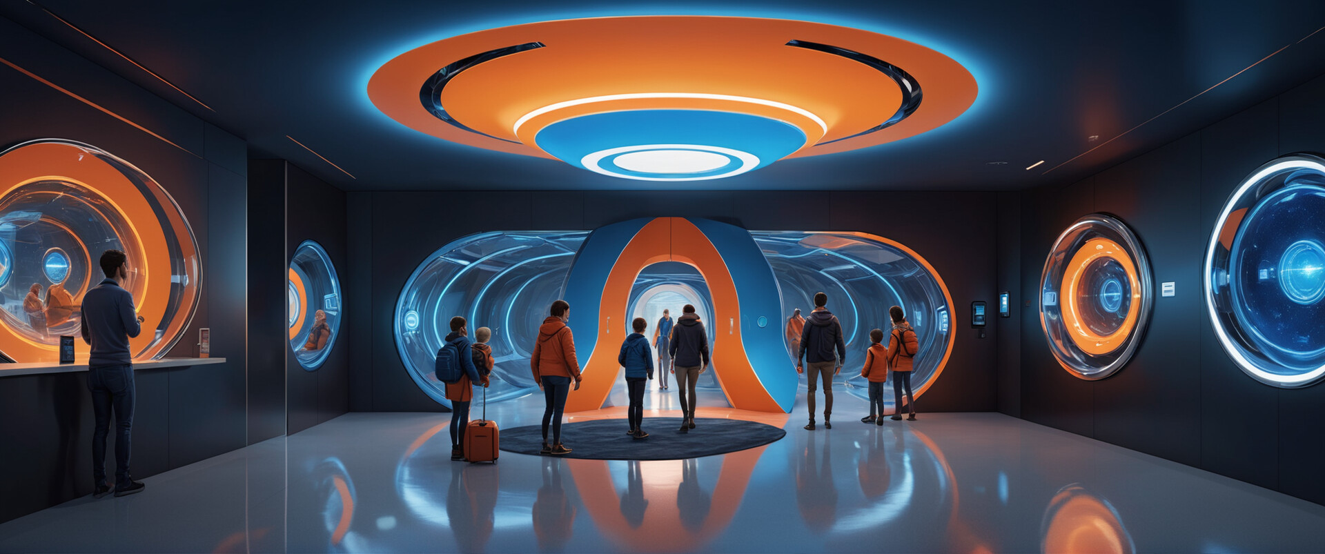 ArtStation - The Chicago Museum of Teleportation