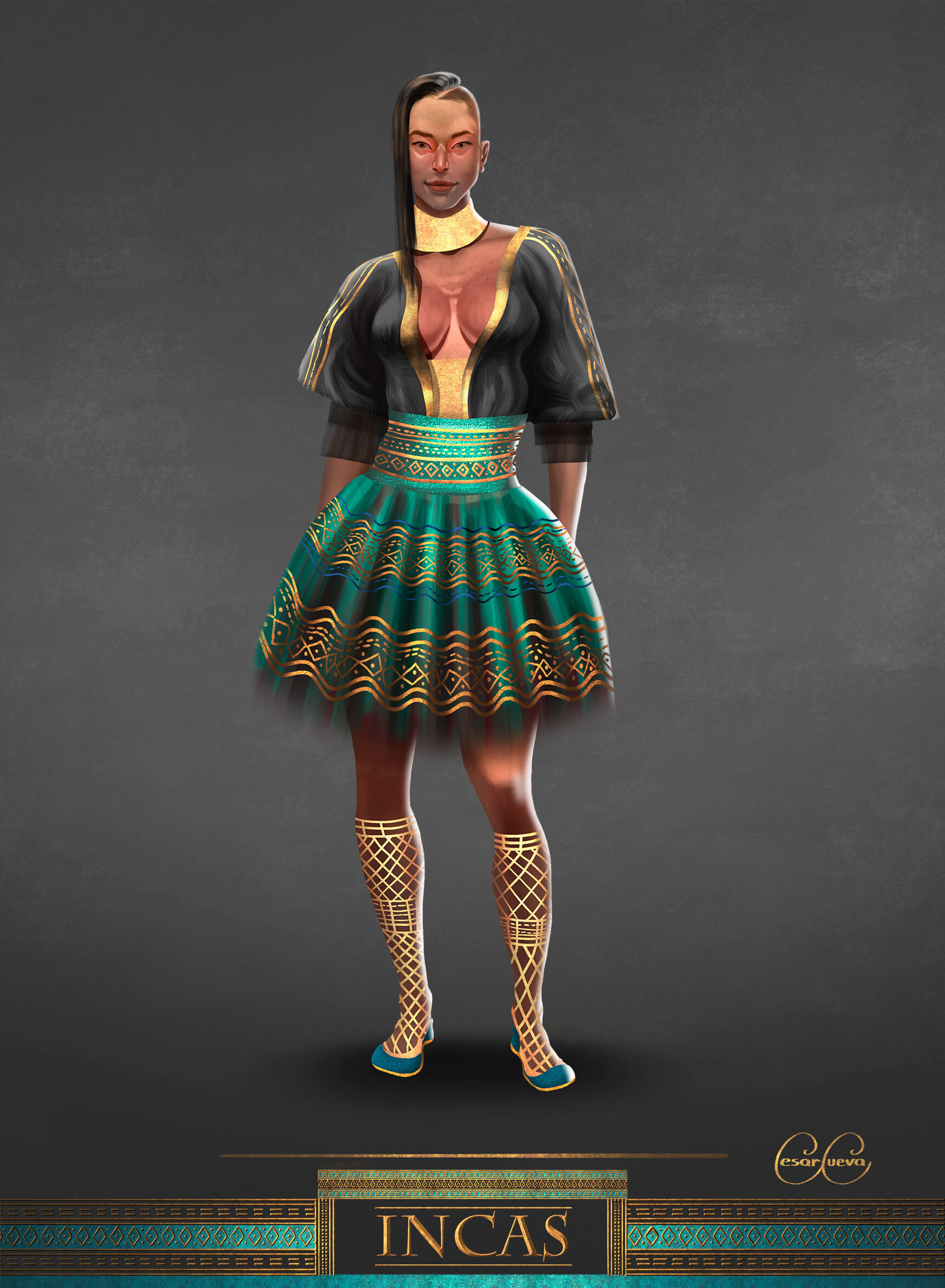 César Cueva - INCAS - Costume Design