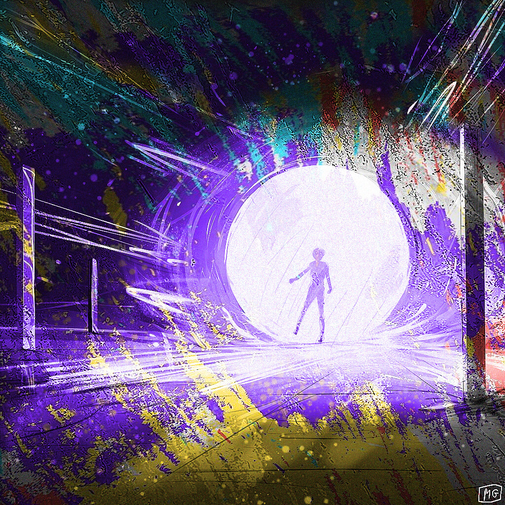 ArtStation - Portal Entrance - Animation Concept Sketch