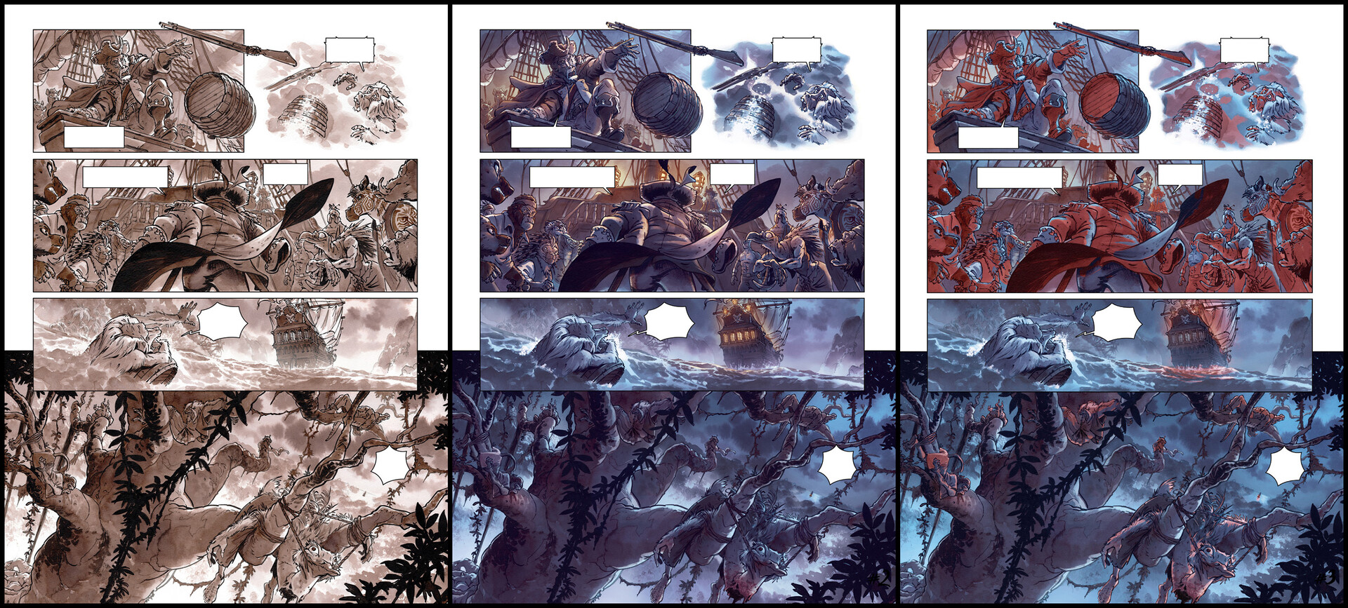 Pop - JimHawkins #3 | Comic book colors