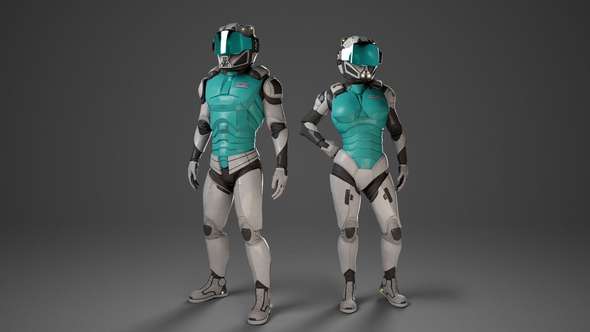 ArtStation - Sci-fi soldiers