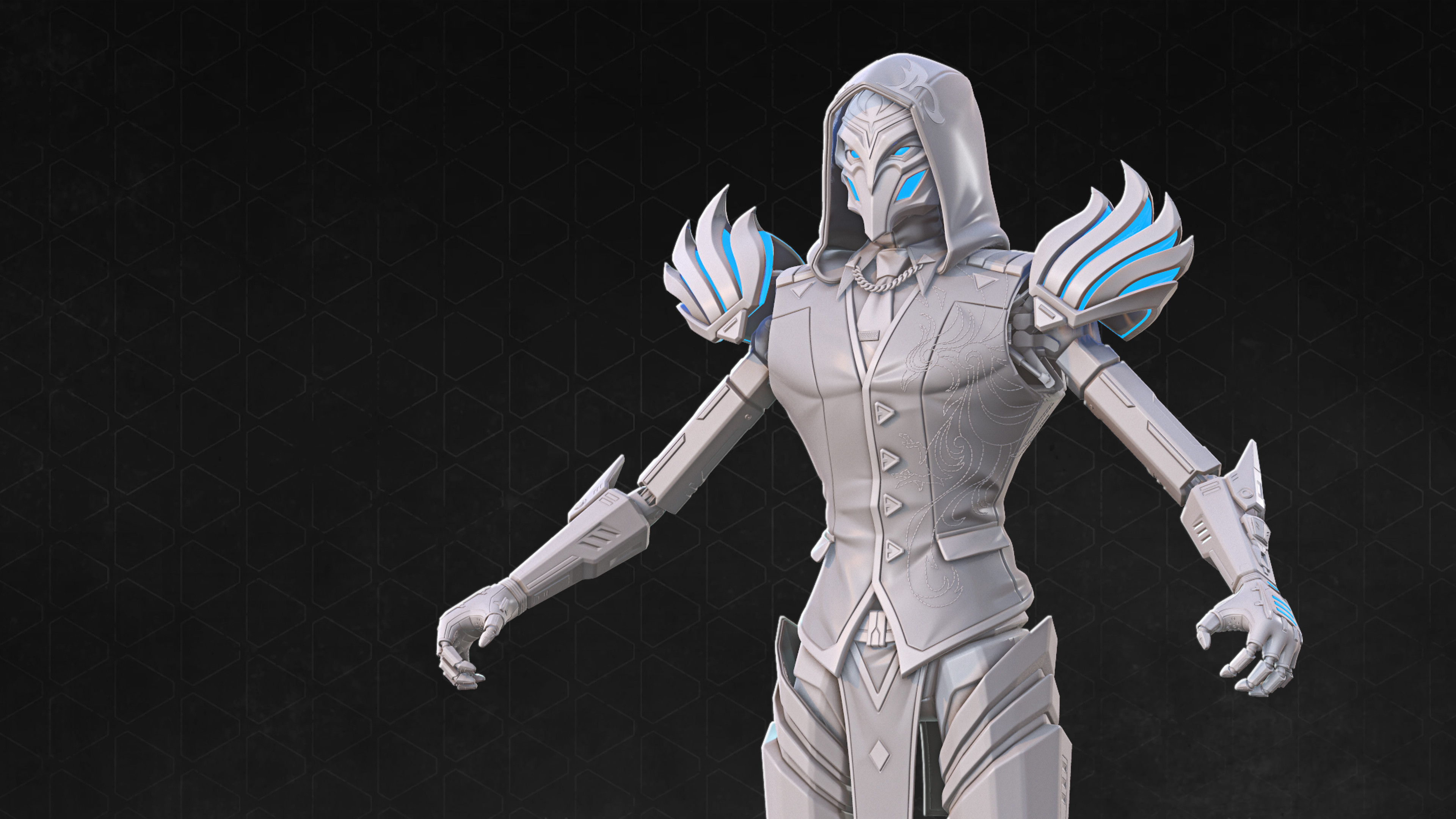 RABCAT GAME ART - Apex Legends - Revenant "Night Phoenix" Outfit