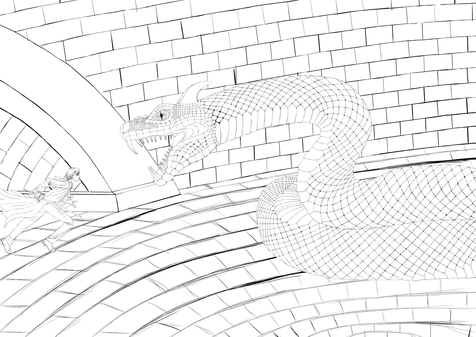 harry potter chamber of secrets coloring pages