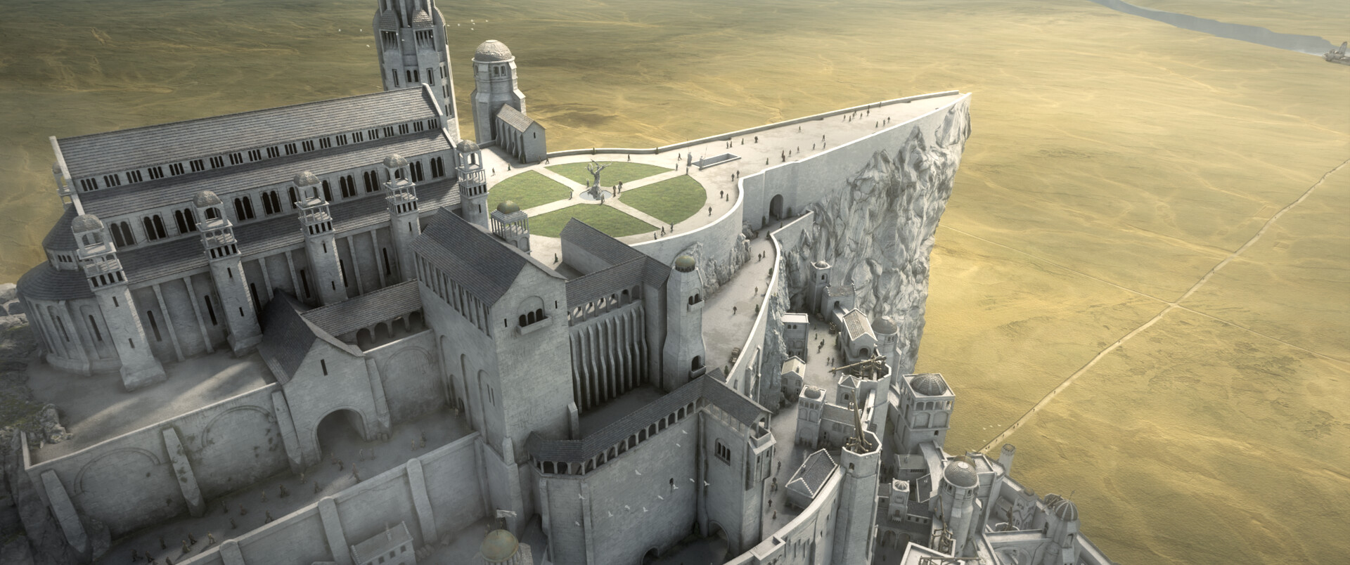 ArtStation - Minas Tirith