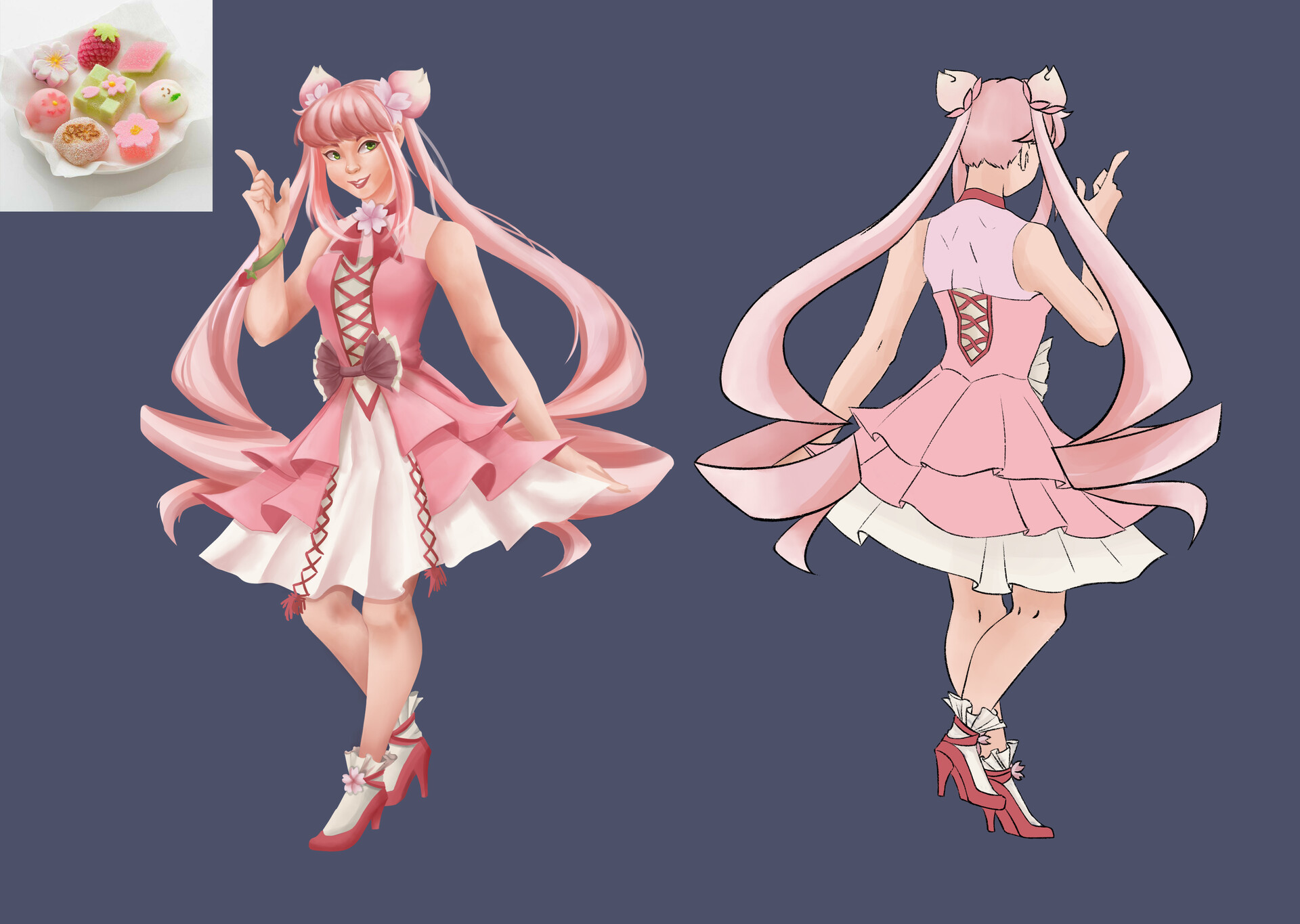 ArtStation - 🌸 Mochizuki Character Design and 2D Rendering 🌸
