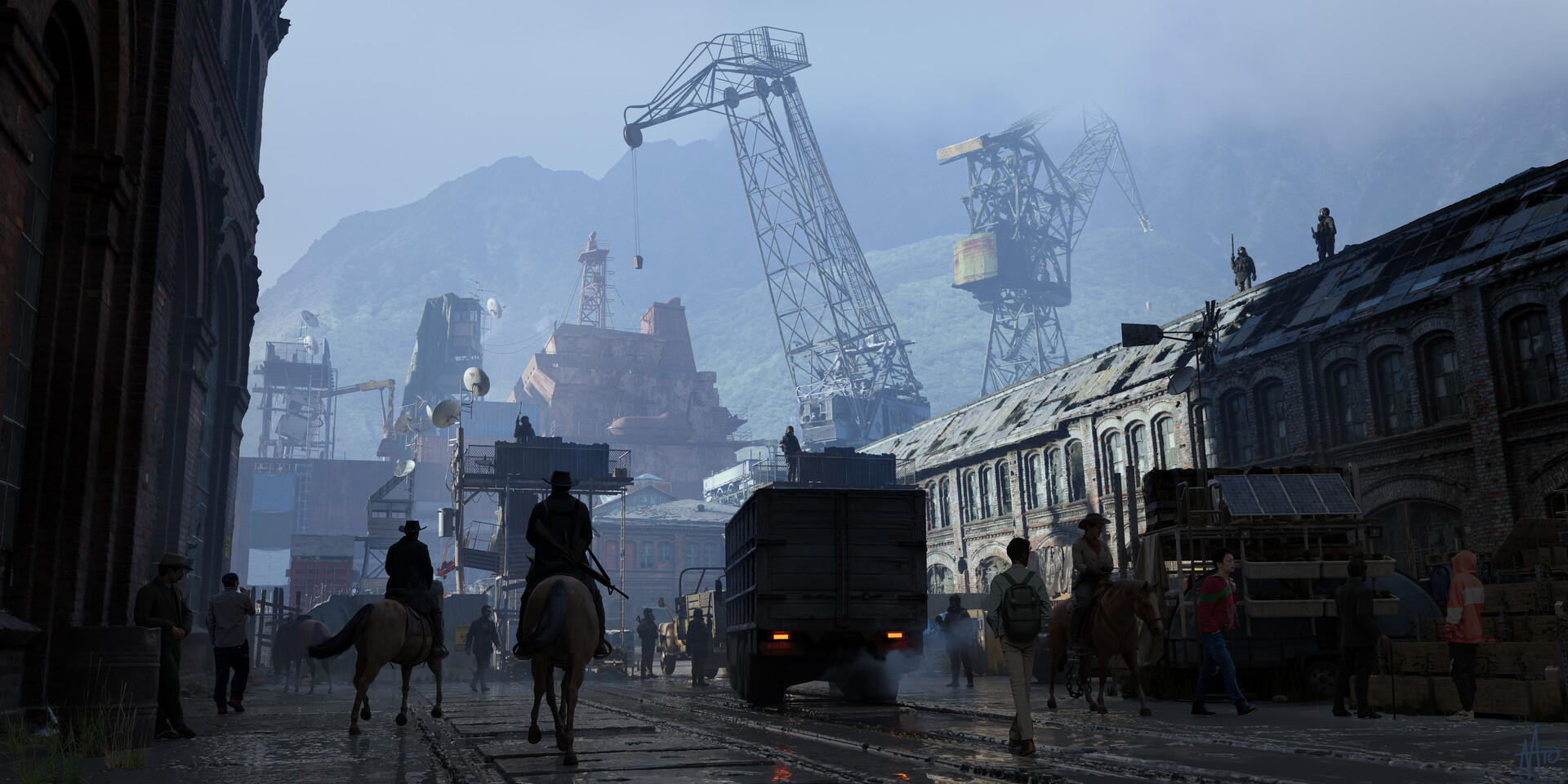 ArtStation - Shipyard Haven